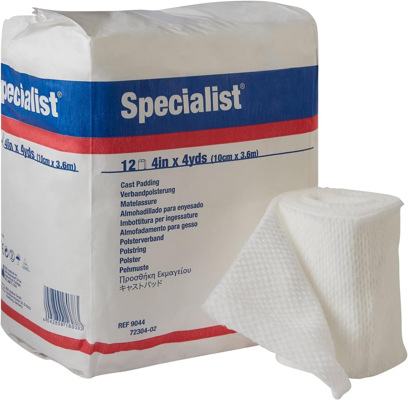 Amazon.com: Bsn Medical Sof-rol Absorbent Cast Padding 4" X 4 Yds ...