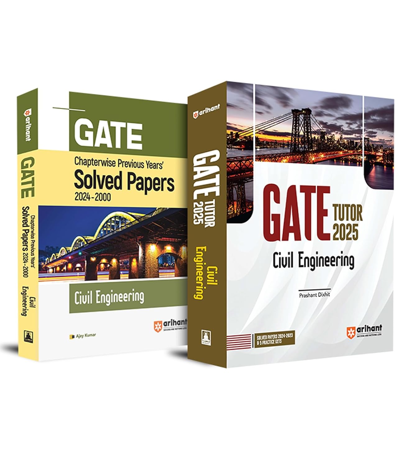 Arihant GATE Tutor & Chapterwise Previous Years' Solved Papers (2024-2000) Civil Engineering ...