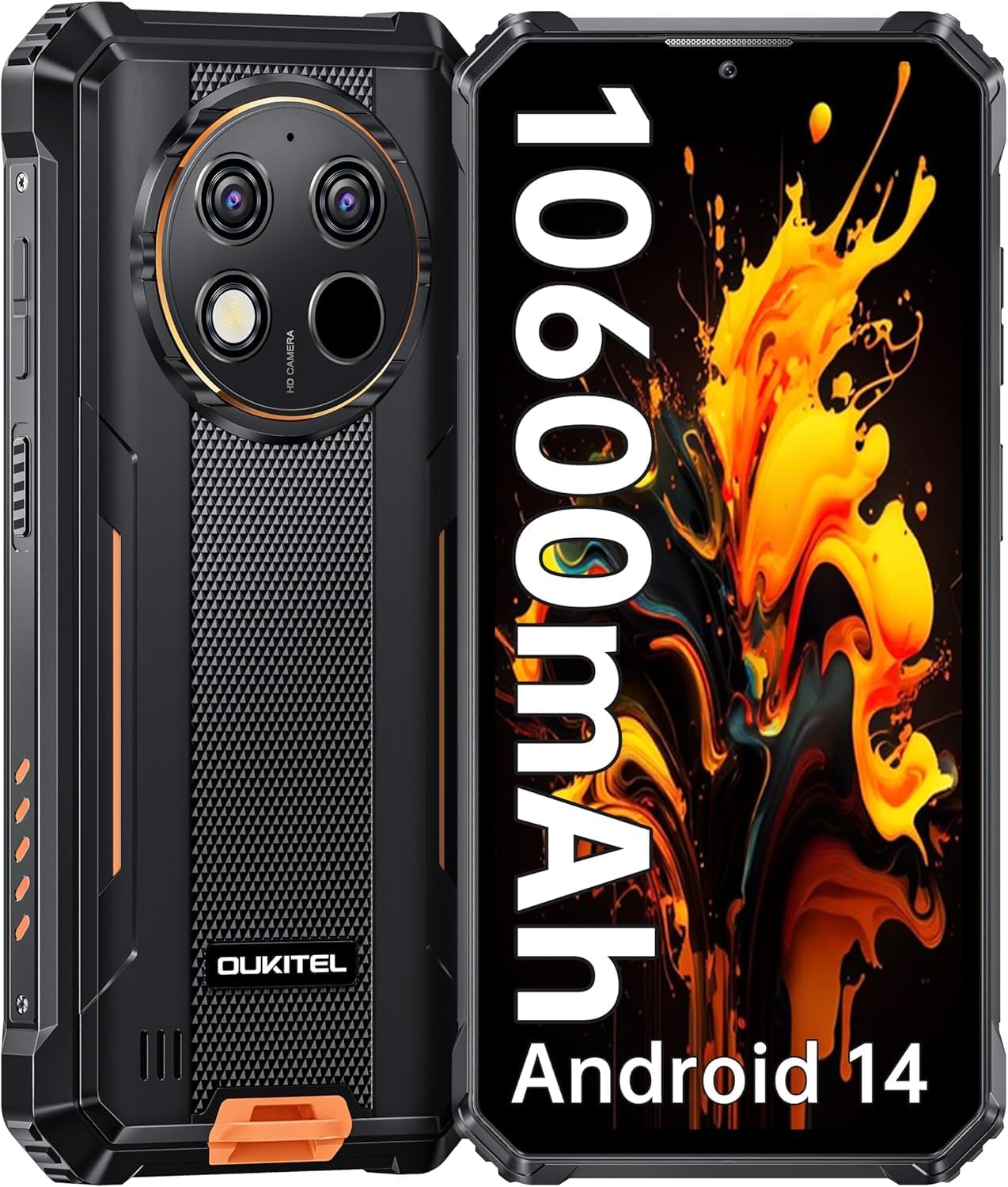 OUKITEL WP28 S Rugged Phone Unlocked Canada,Android 14 Cell Phone ...
