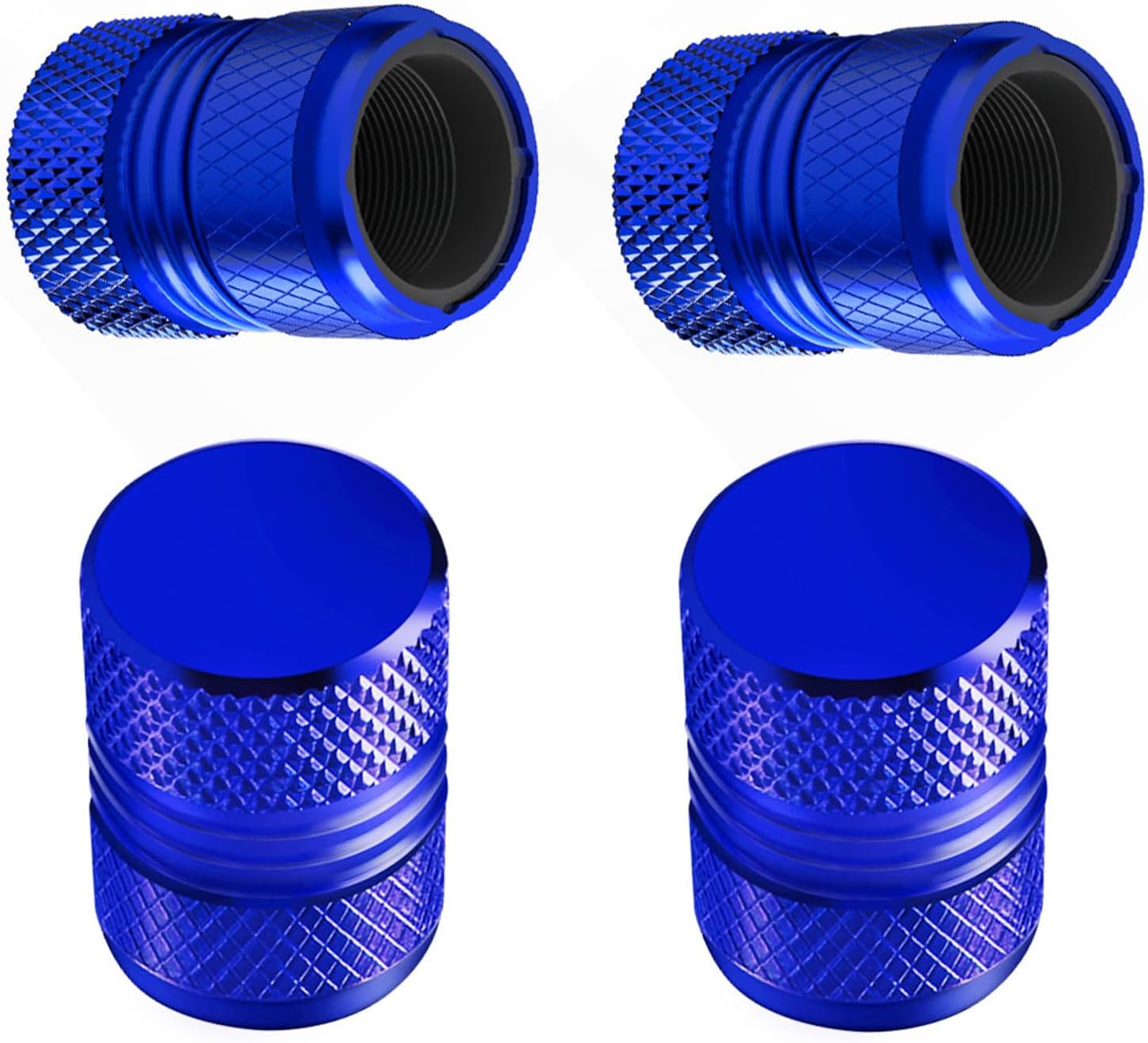 Amazon.com: Tire Valve Stem Caps - 4 Pack Anti-Corrosion Premium ...