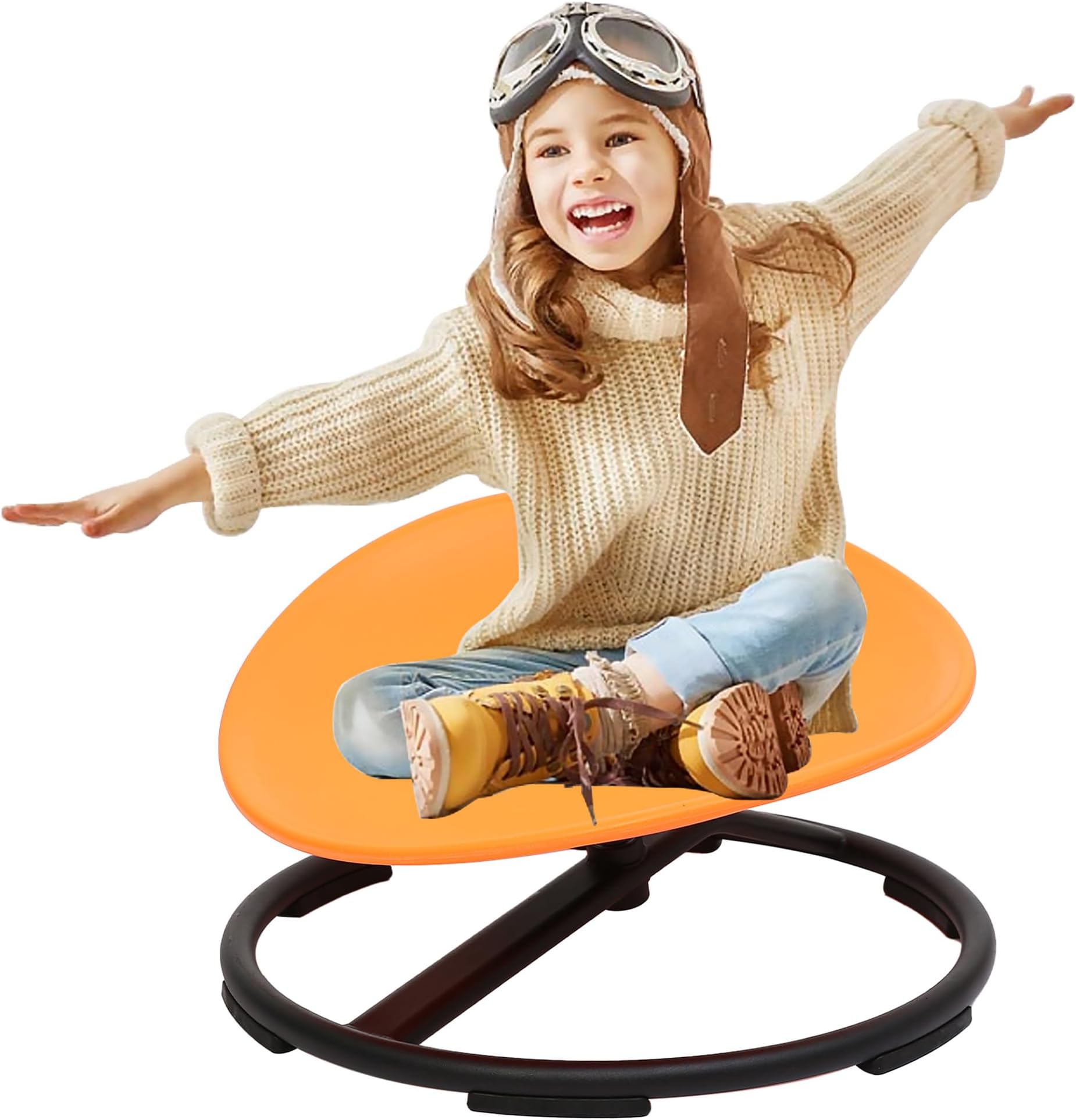Amazon.com: makarci Kids Sensory Swivel Chair - Spinning Chair for ...