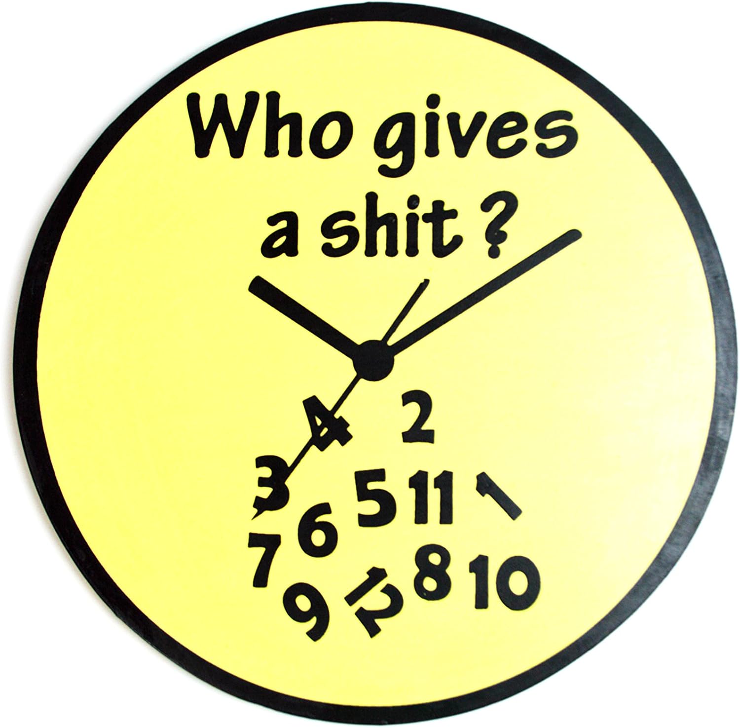 Amazon.com: WorldBazzar LG 12 inch Hand Carved Wood WHO Gives A Shit ...