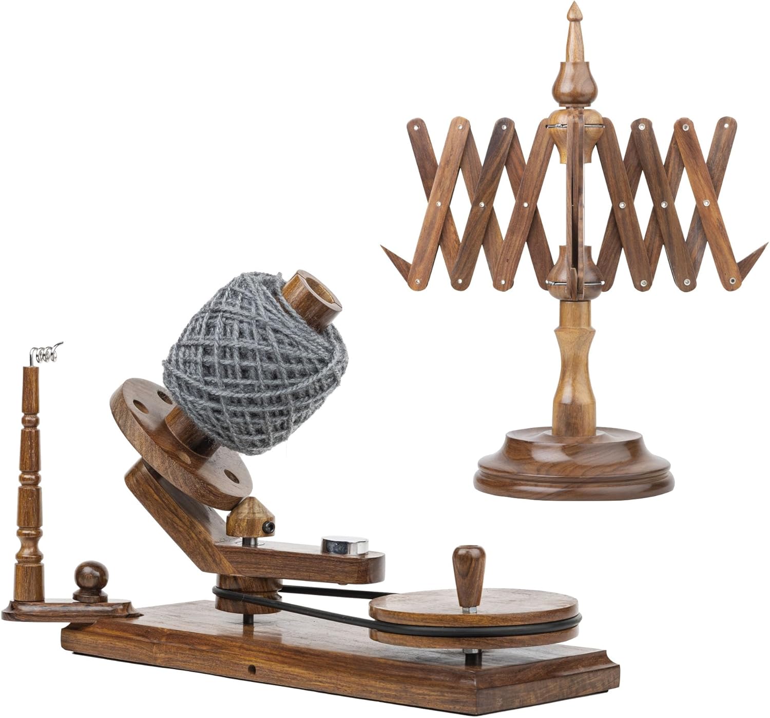 Amazon.com: Outright Wooden Yarn Winder and Swift Combo - Large ...