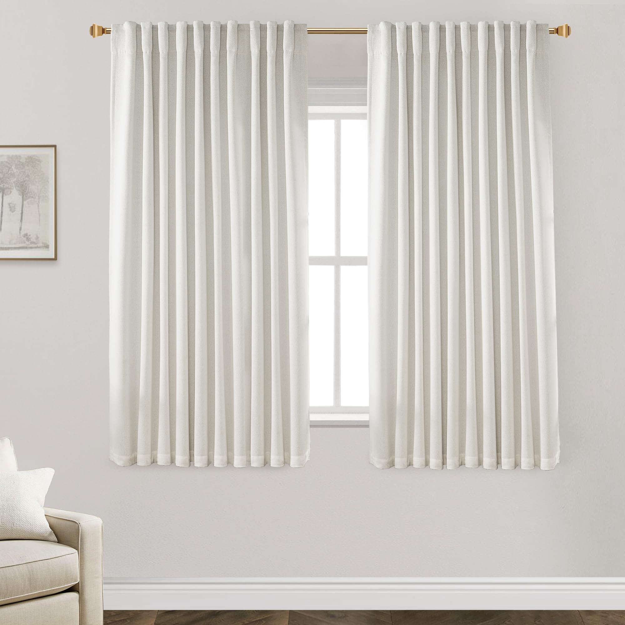 Amazon.com: PANELSBURG Curtains by Size 70 Inches Wide x 63 Inch Length ...