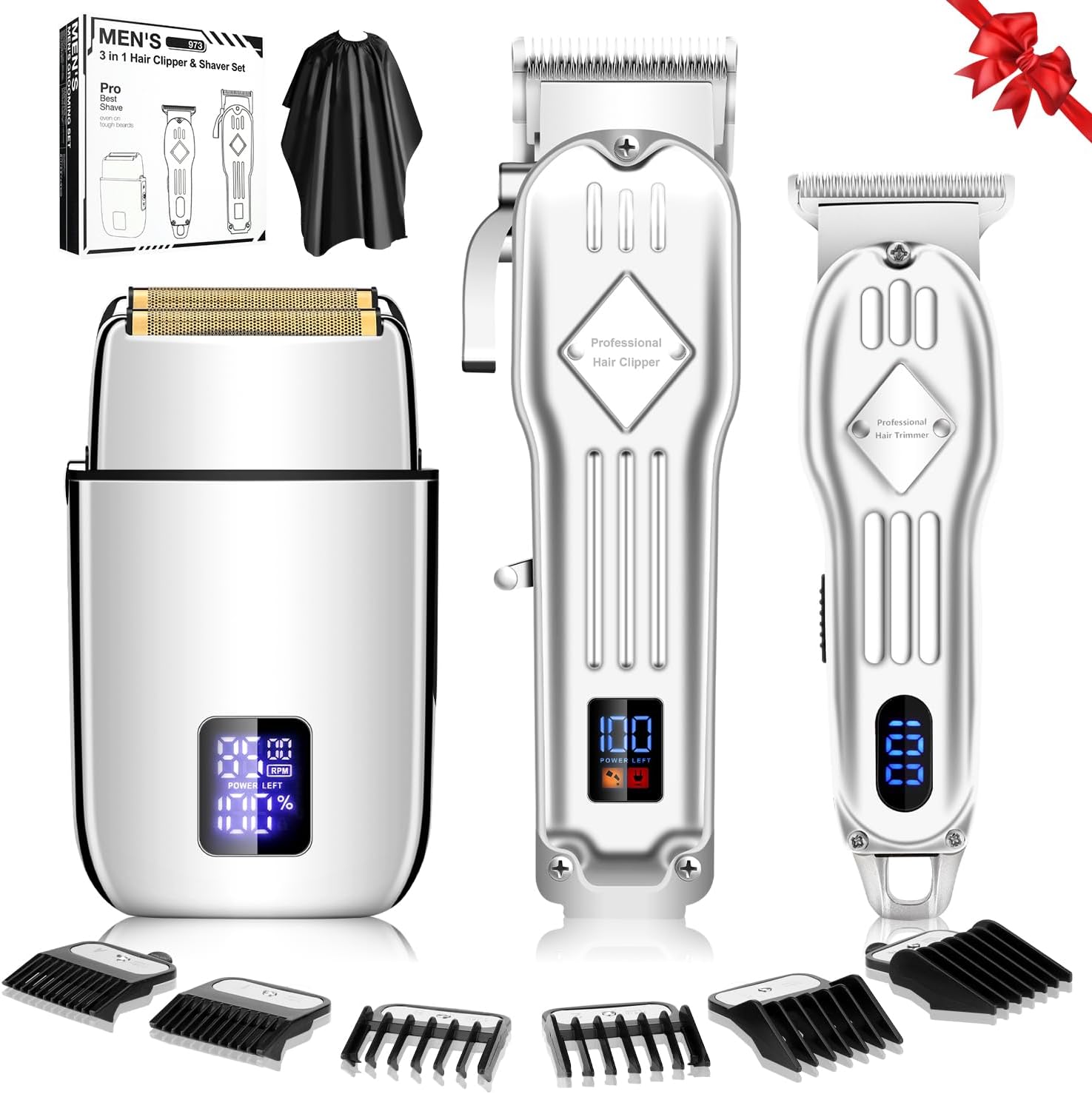 Amazon.com: Zesuti Hair Clippers Set & Electric Shavers for Men ...
