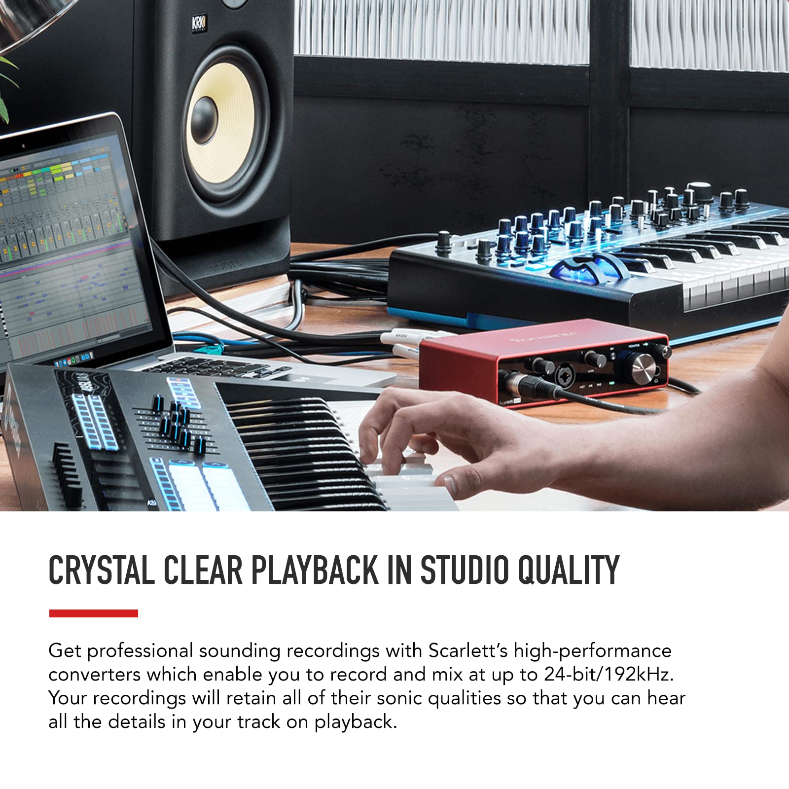 Snapklik.com : Focusrite Scarlett 4i4 3rd Gen USB Audio Interface For ...