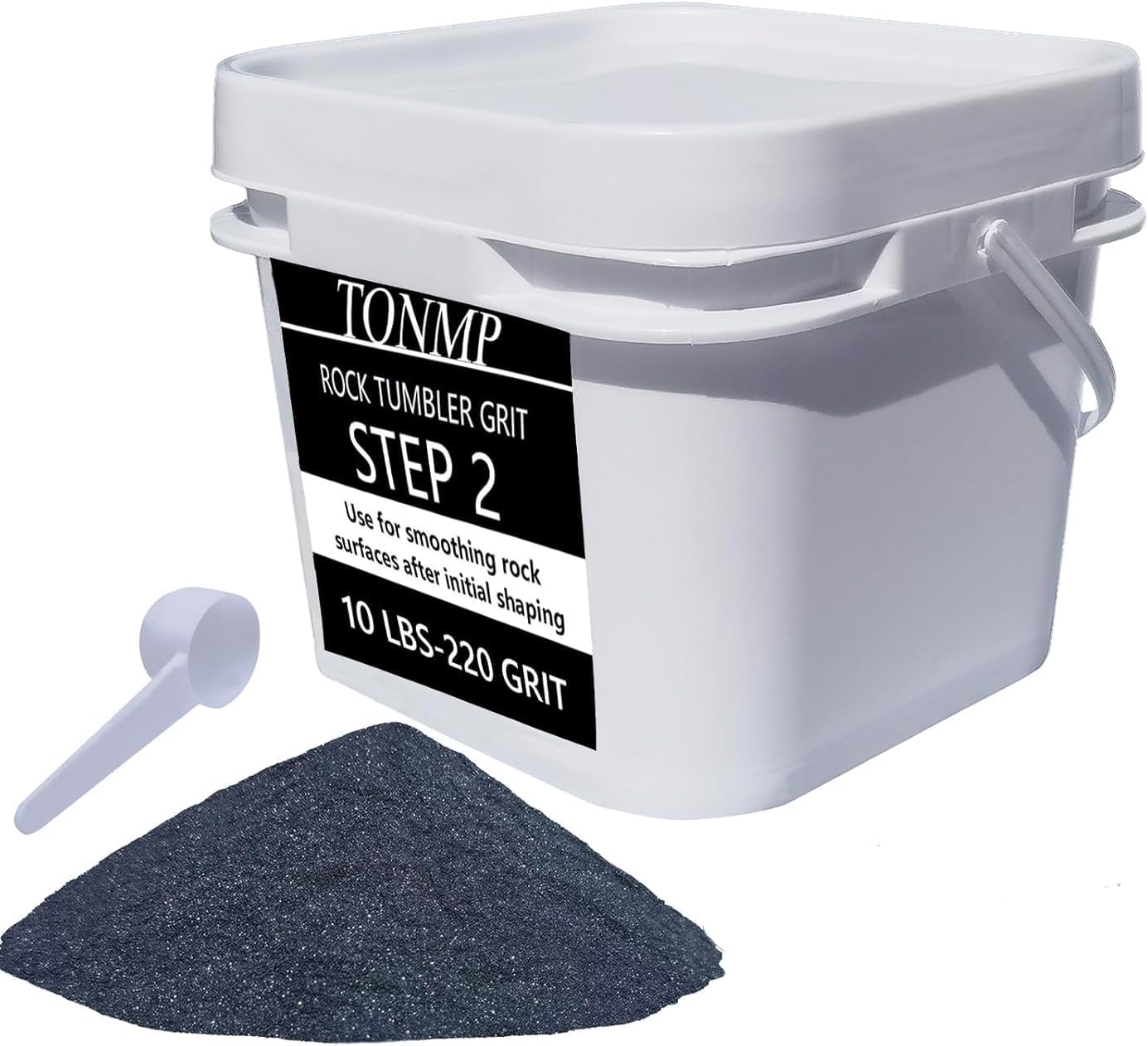 Amazon.com: 10 LBS Step 2 Rock Tumbler Grit - Tumbler Media Grit, Rock ...