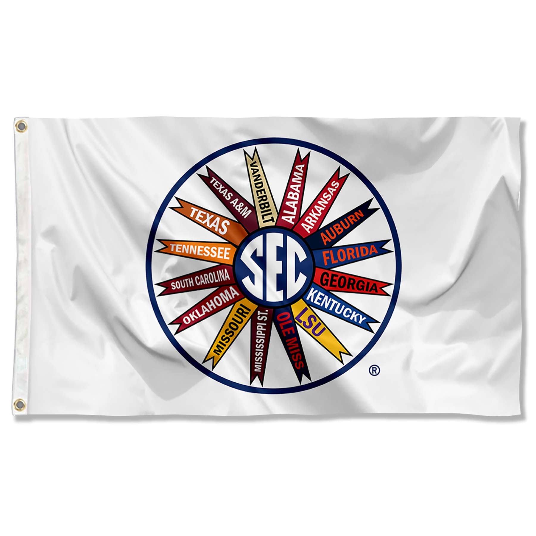 Amazon.com: SEC Logo Flag Large 3x5 : Patio, Lawn & Garden
