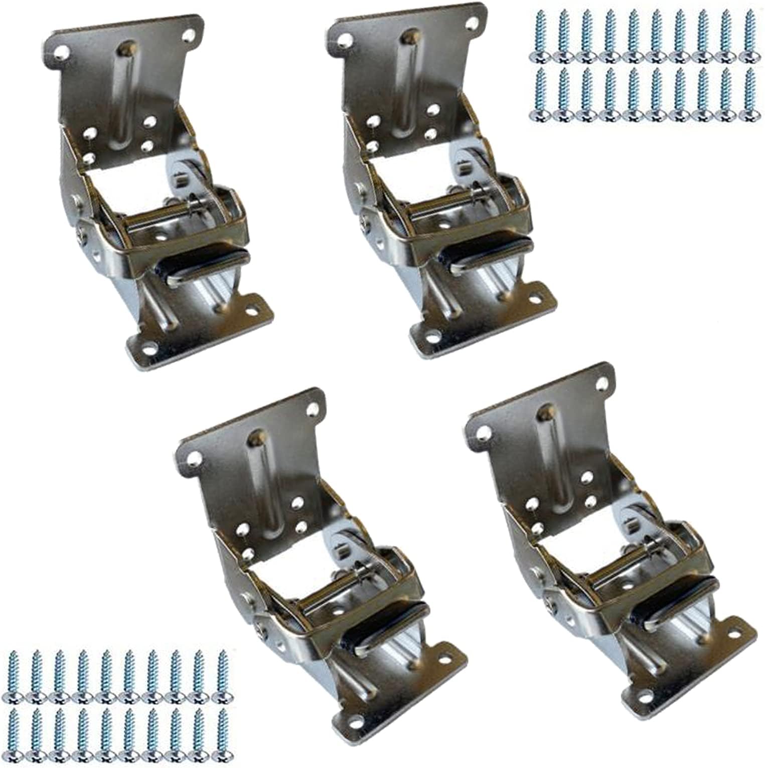 Folding Brackets 4 Pcs 0-90-180 Degree Support Bracket-Self-Locking ...