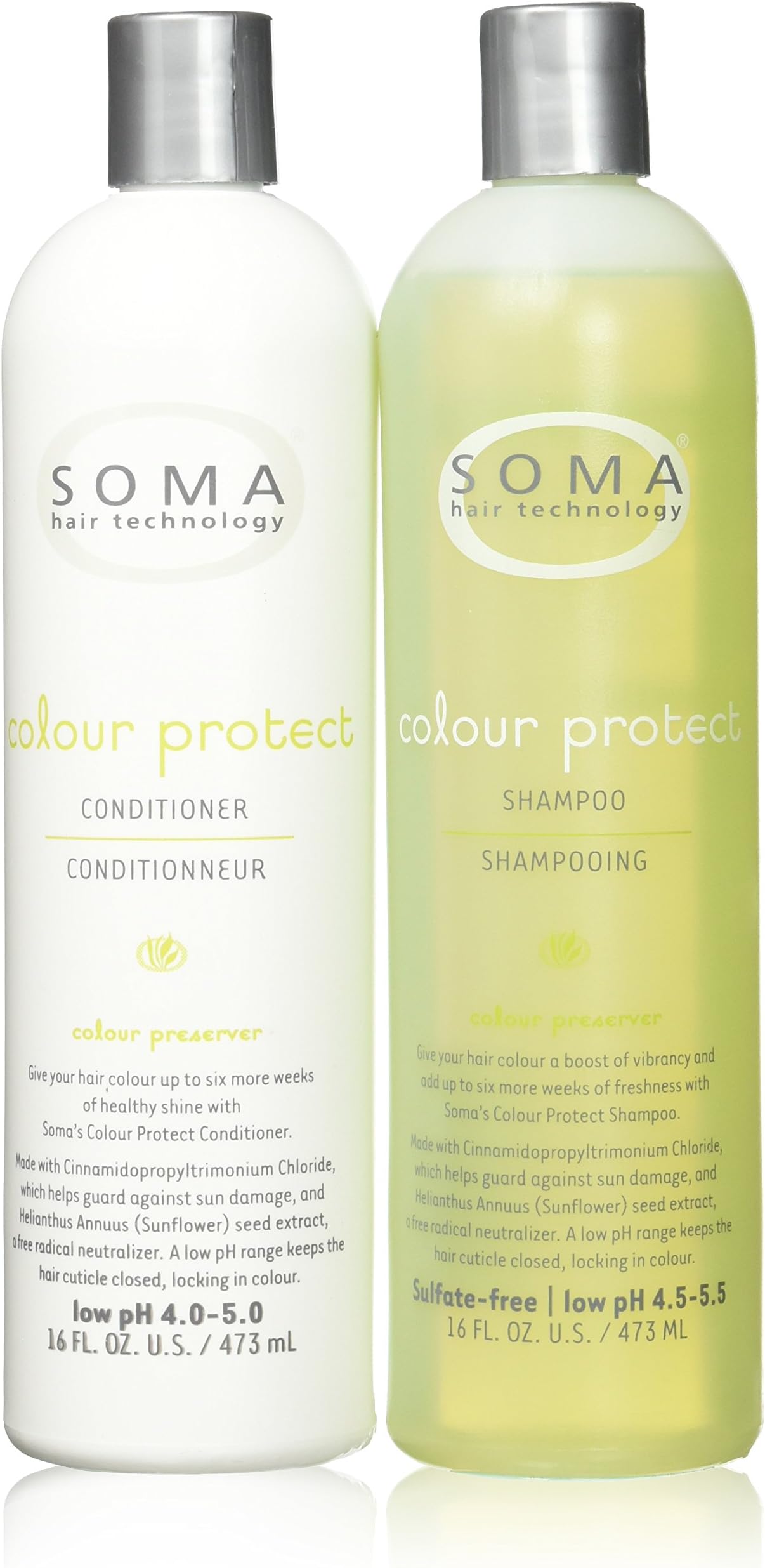 Amazon.com : Soma Hair Technology Colour Protect Shampoo & Conditioner ...