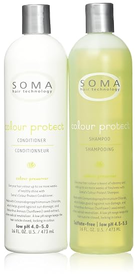 Amazon.com : Soma Hair Technology Colour Protect Shampoo & Conditioner ...