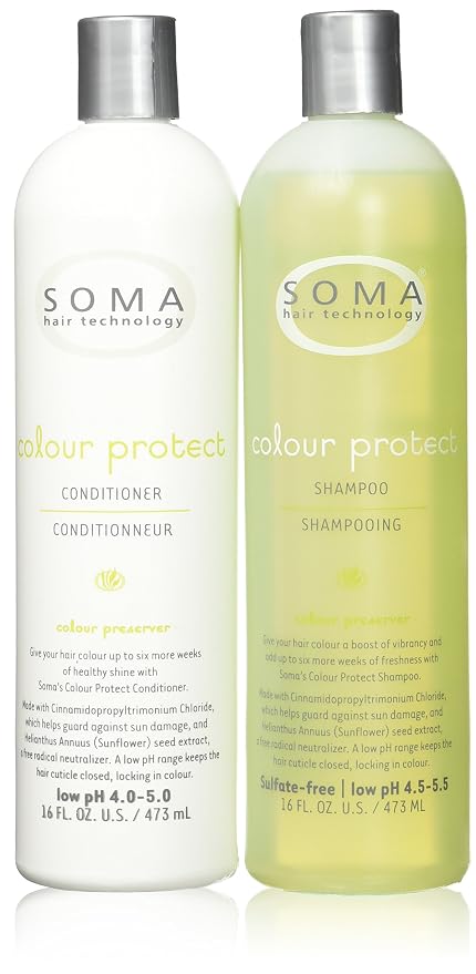 Amazon.com : Soma Hair Technology Colour Protect Shampoo & Conditioner ...