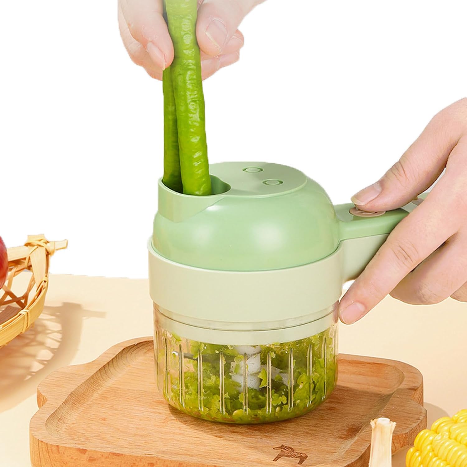 Amazon.com: 5 in 1 portable handheld electric vegetable cutting machine ...