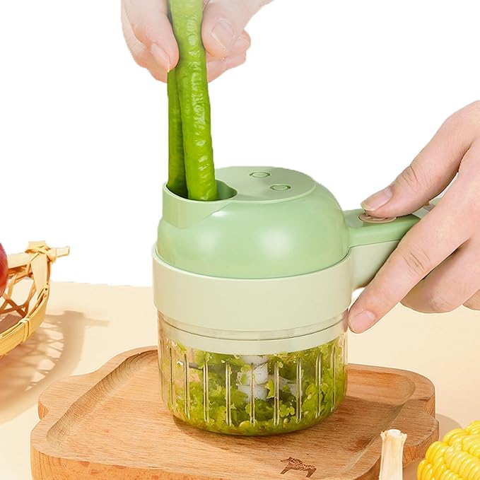 Amazon.com: 5 in 1 portable handheld electric vegetable cutting machine ...