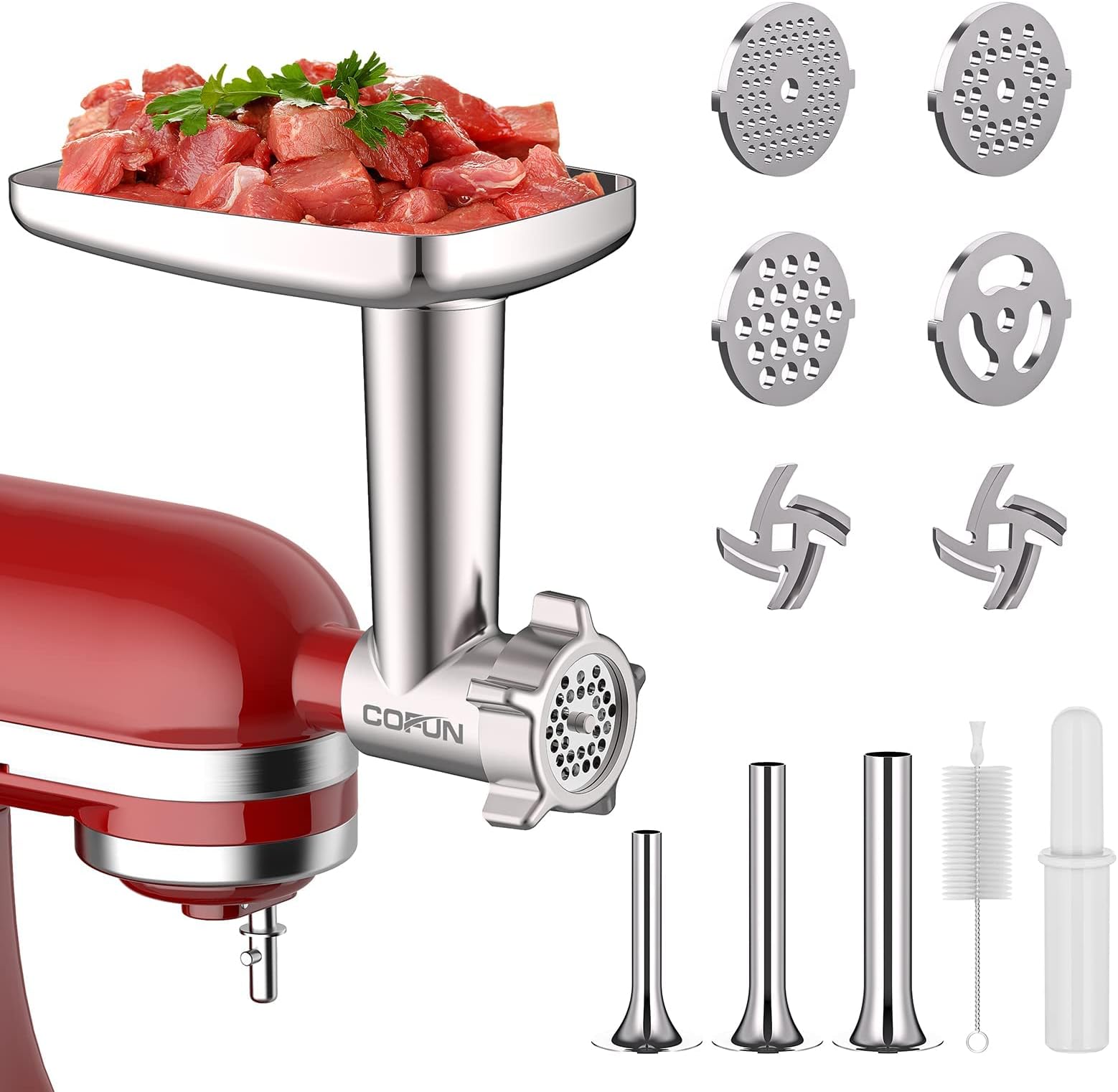 KitchenAid 5FGA Meat Grinder Accessoires Robot, 550 W, 0.5 liters ...