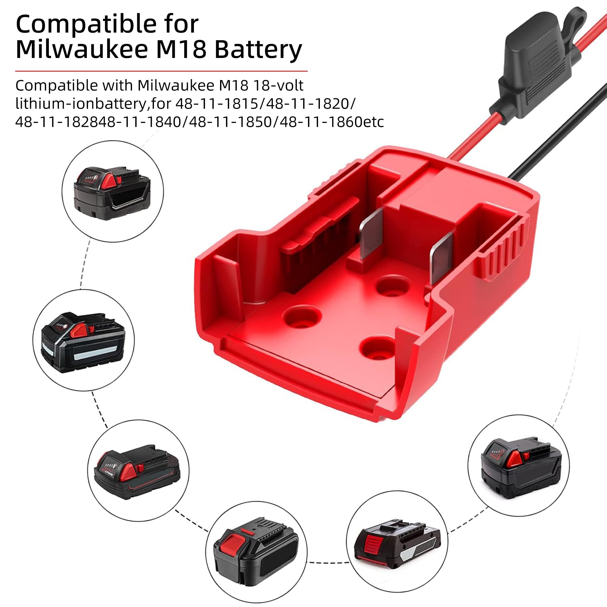 Milwaukee M18 Tools Milwaukee M18 Battery Milwaukee M18 Jumper Cables ...