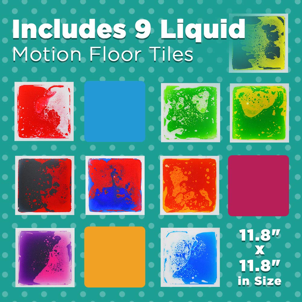 Little Chubby One Liquid Fusion Activity Sensory Tiles - Liquid Floor ...