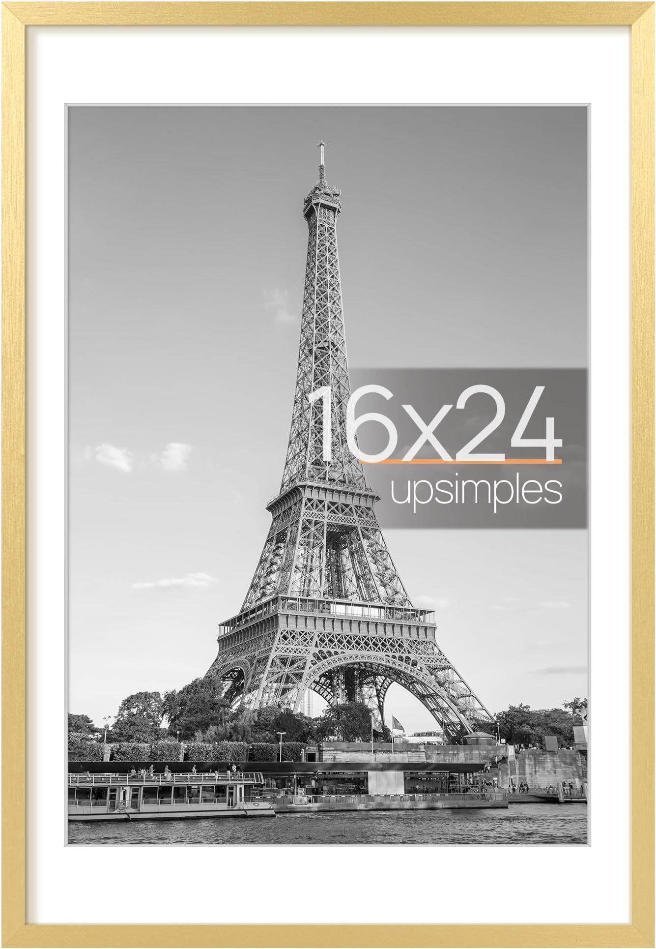 Amazon.com - 16x24 Poster Frames, Plexiglass, Aluminum Snap Frame ...