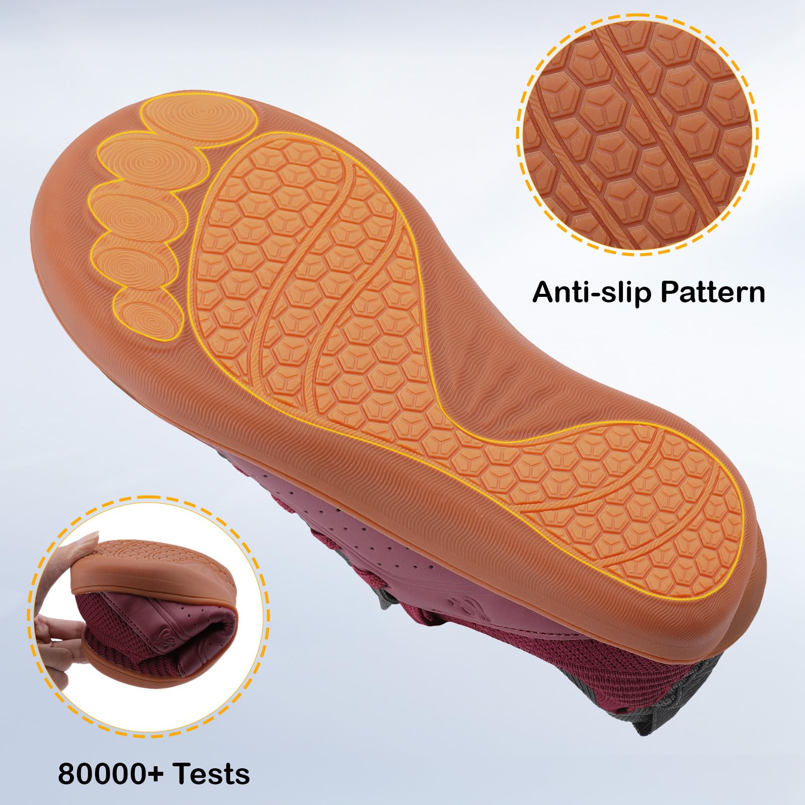 Snapklik.com : Barefoot Shoes Women Wide Toe Walking Shoes Breathable ...