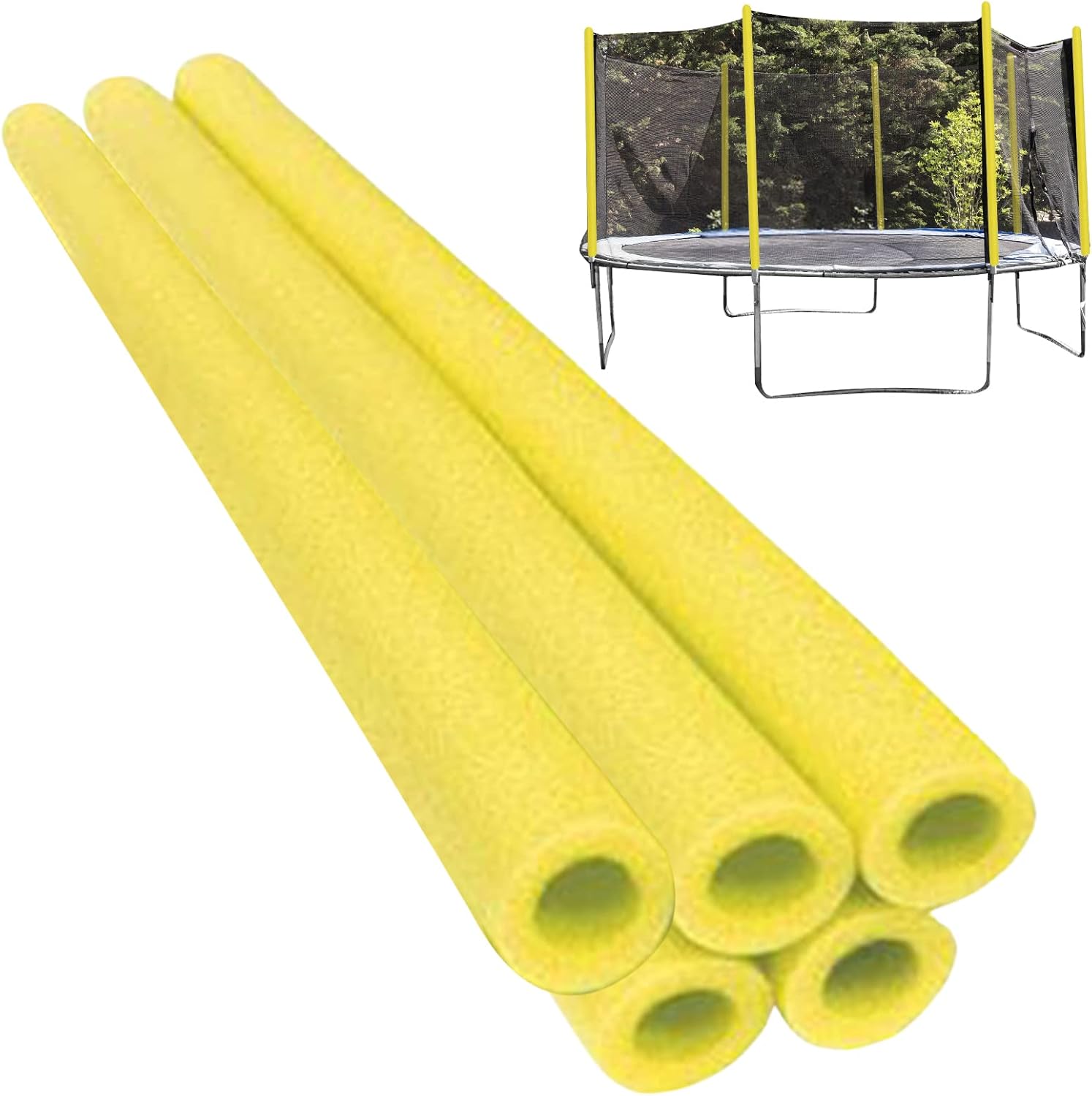 Trampoline Pole Foam Sleeves,40Cm Trampoline Foam Tubing - Sponge Tube ...
