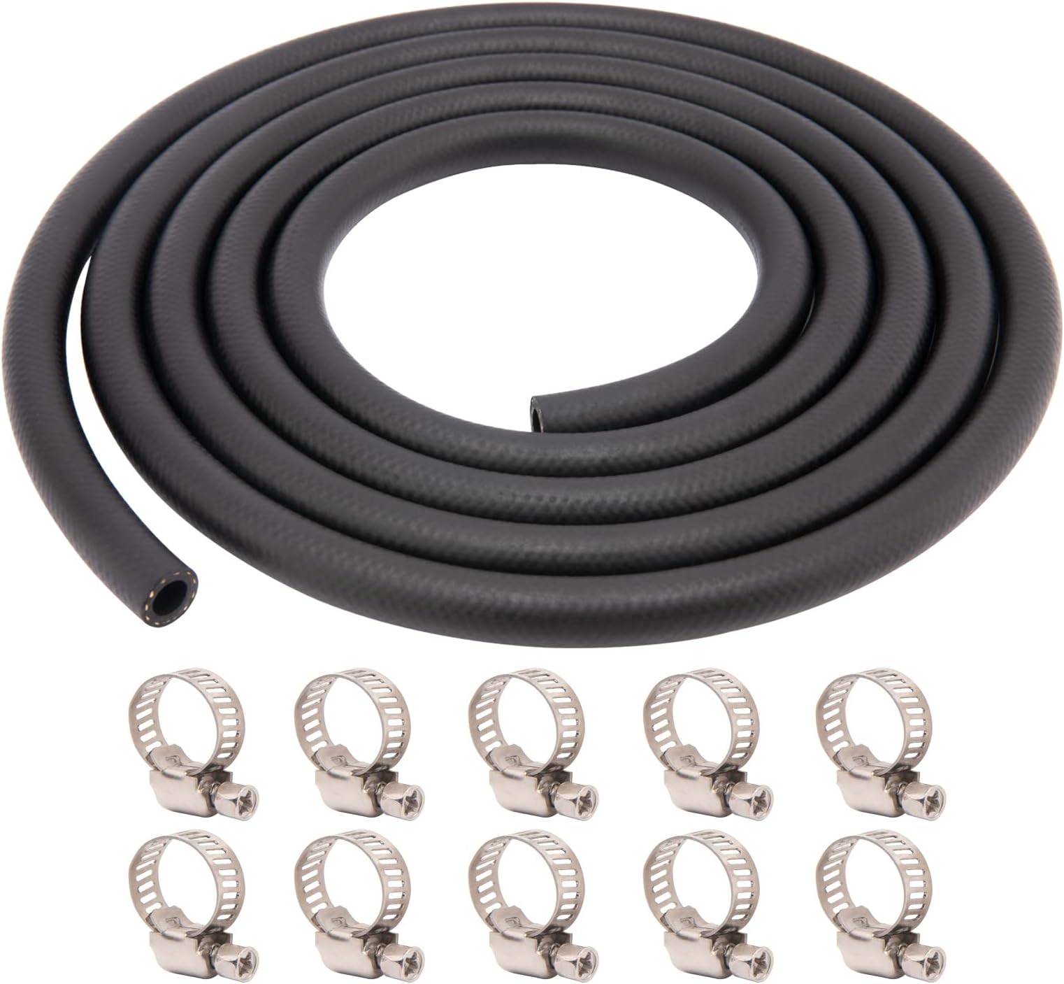 Amazon.com: Fuel Line 3/8 Inch ID NBR Fuel Line Hose 10 Feet 6AN Push ...