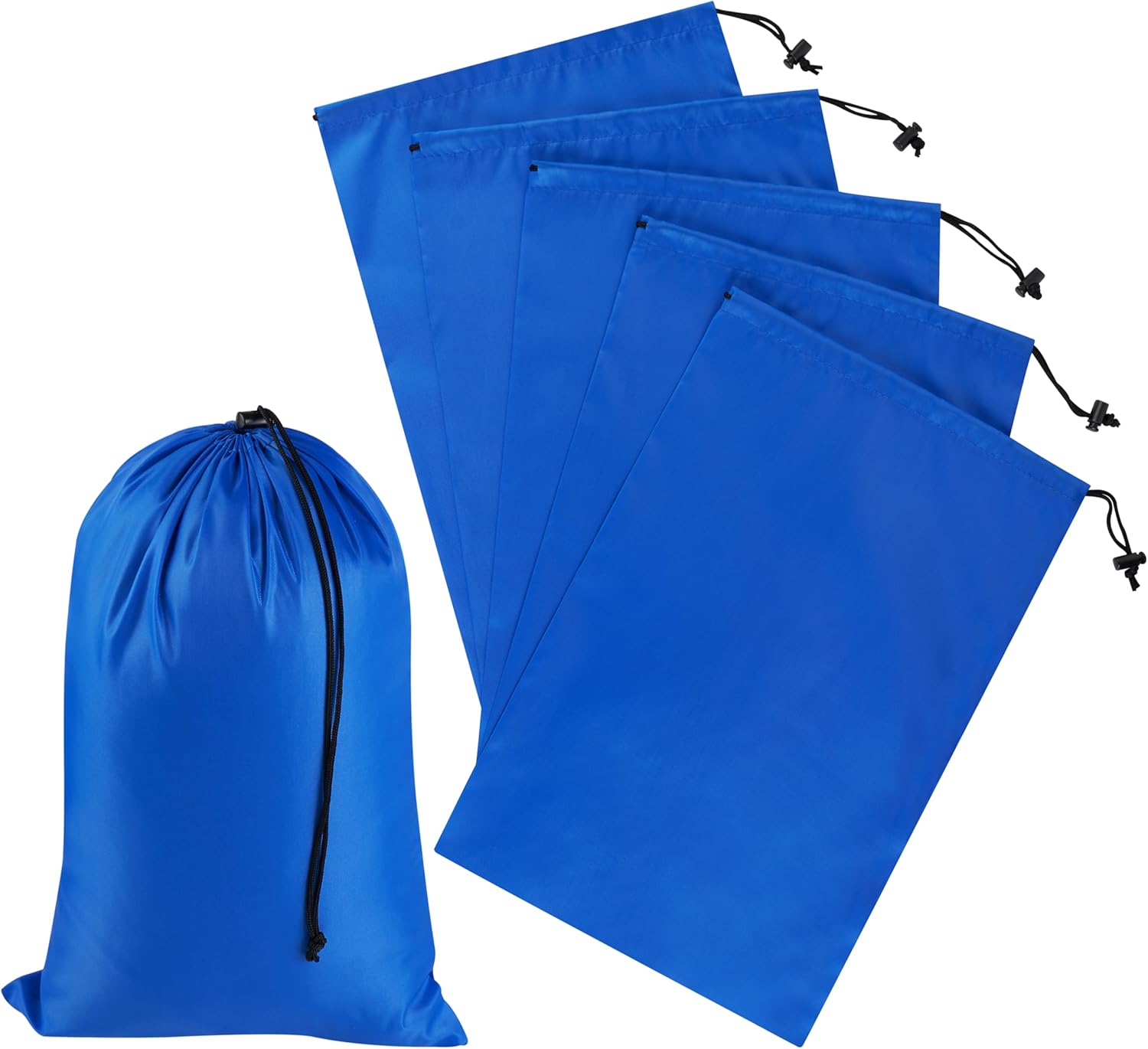 Amazon.com: Drawstring Bag with Toggle - Nylon Cinch and Ditty Pouch ...