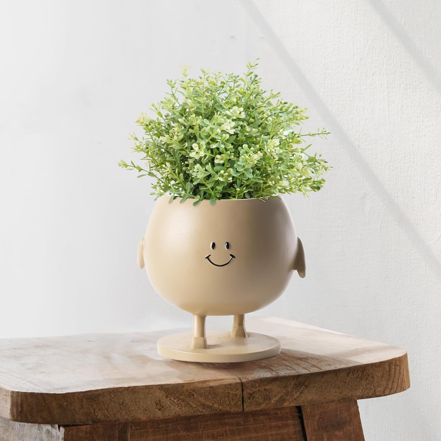 Amazon.com: LTZGUDSG Cute Planters,Flower Pots for Indoor Plants,4.3 ...