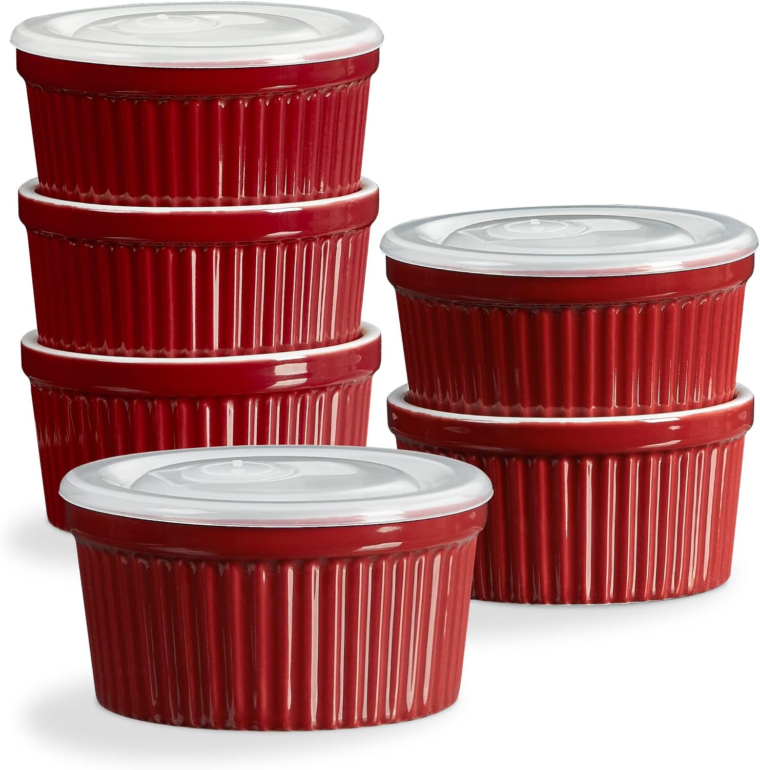 Amazon.com: Sheffield Home Ramekin Set - Elevate Culinary Creations ...
