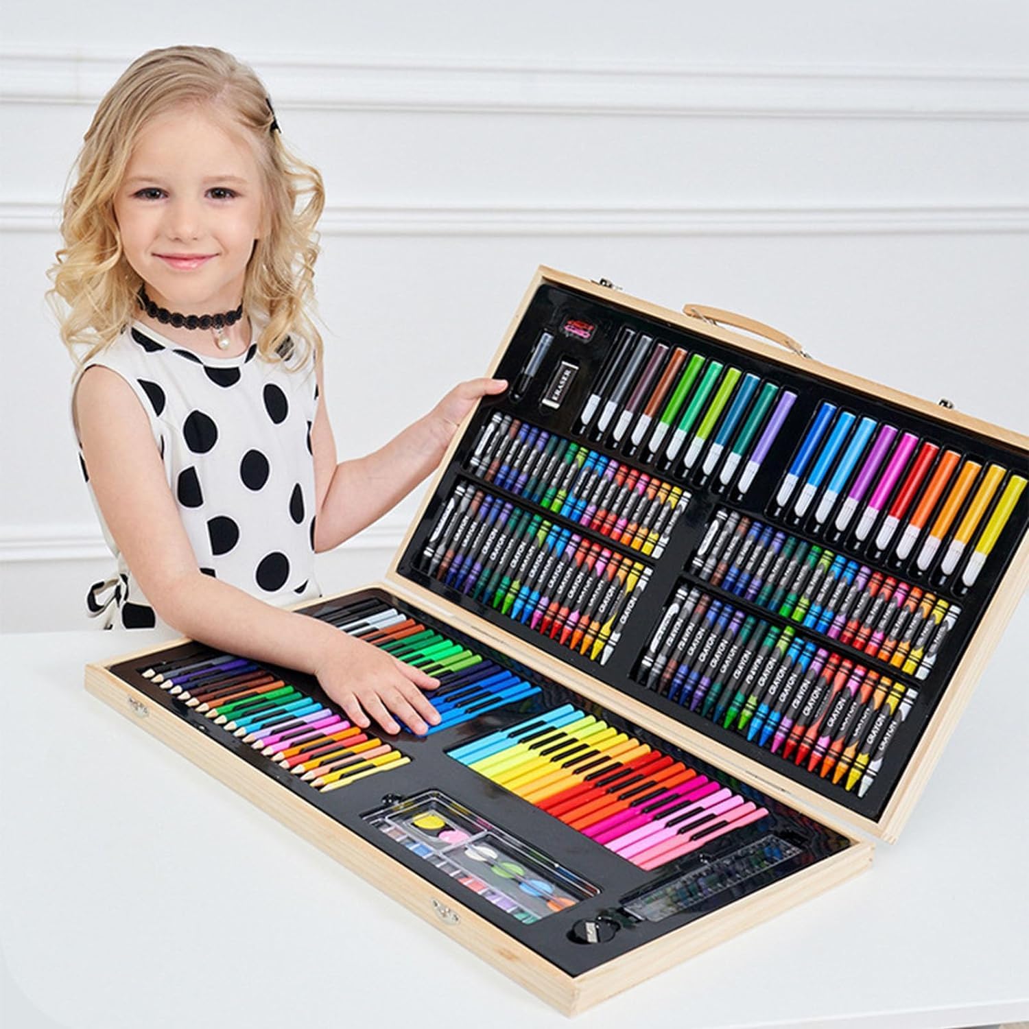 MEERA'S ERA Art Set 180 Pieces Deluxe Painting Drawing Kit with Oil ...