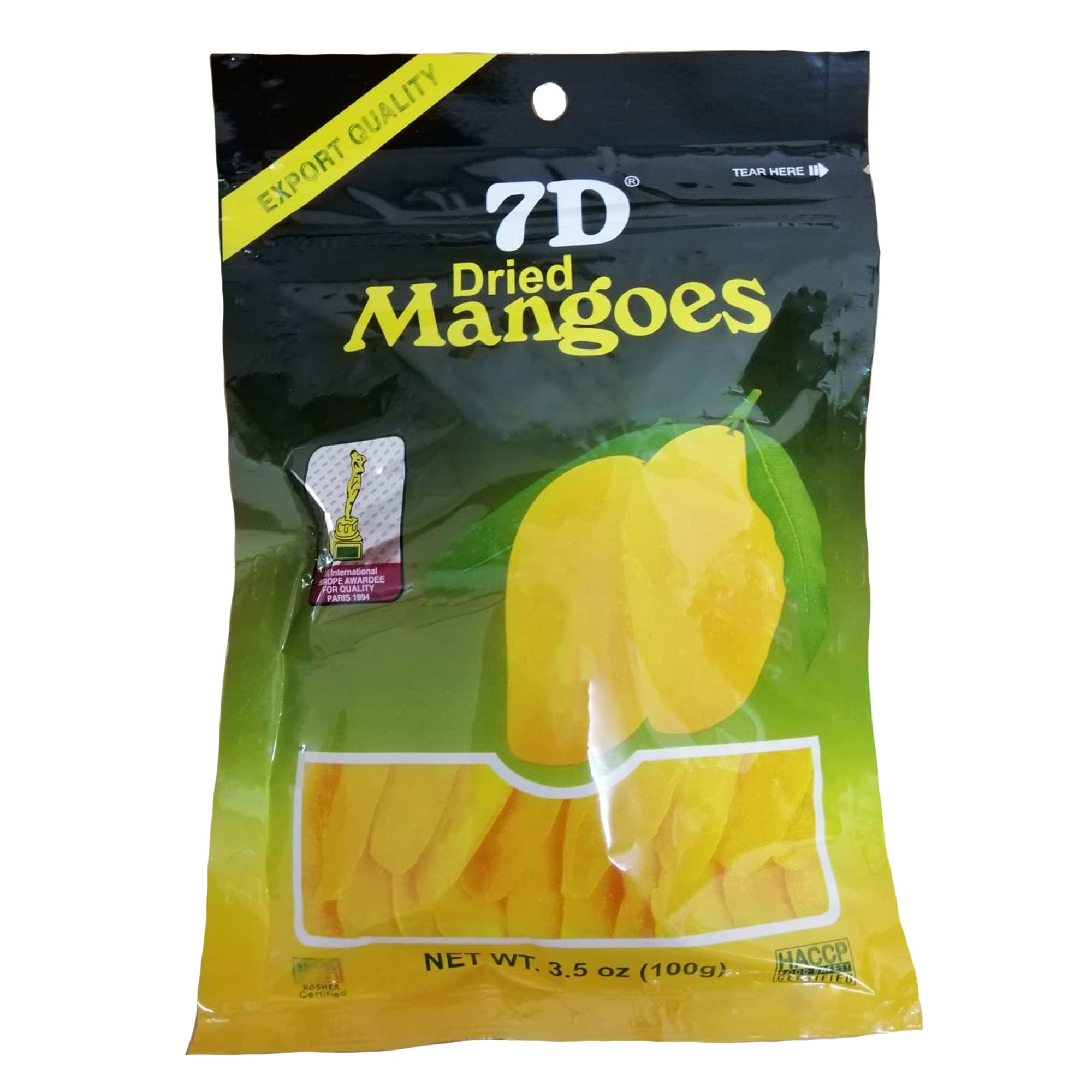 Amazon.com: 7D Dried Mangoes SAIPAN, USA 2.82oz (80 grams) LOT of 8 ...