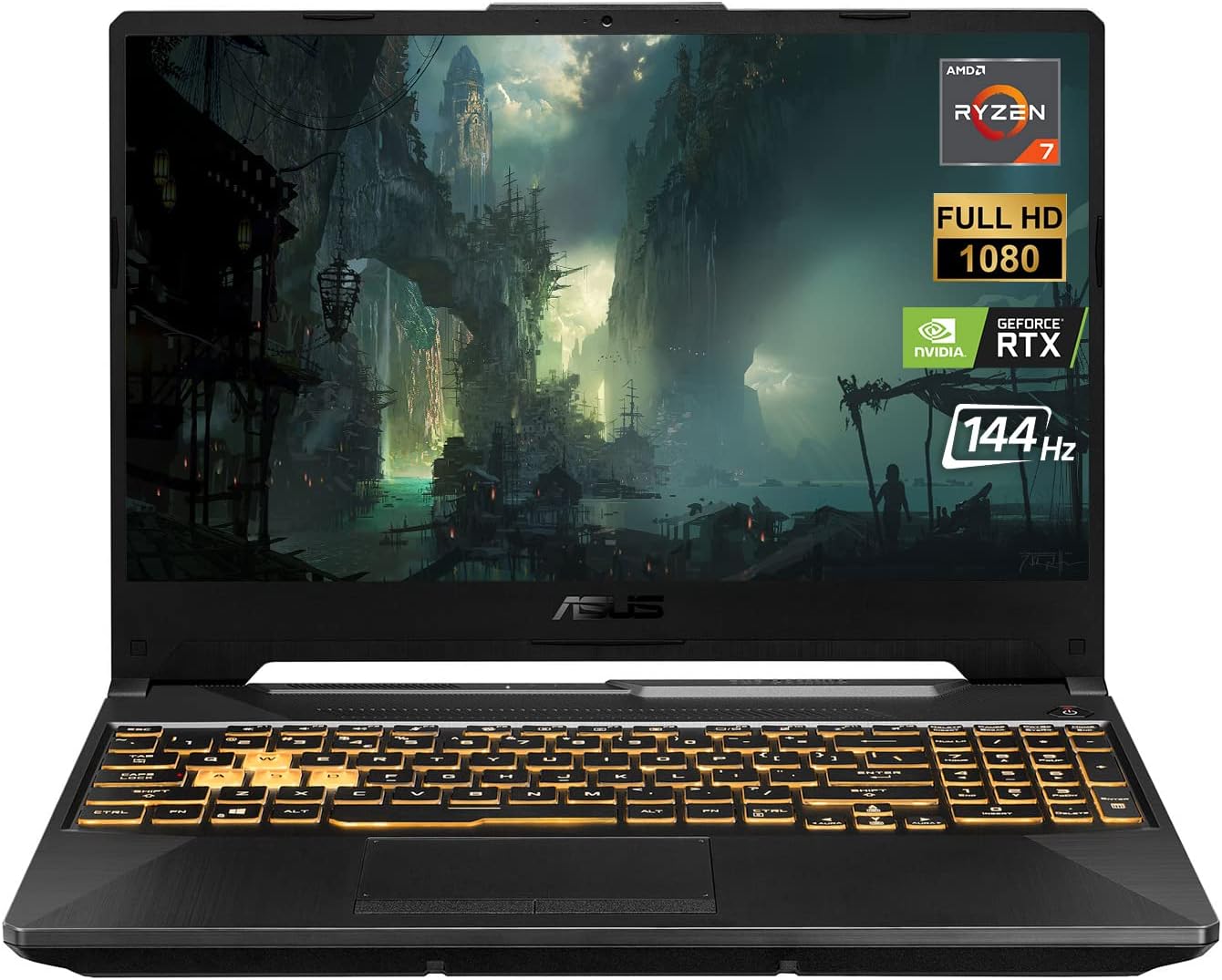 Amazon.com: ASUS TUF Gaming A15 Gaming Laptop, 15.6” 144Hz Full HD IPS ...