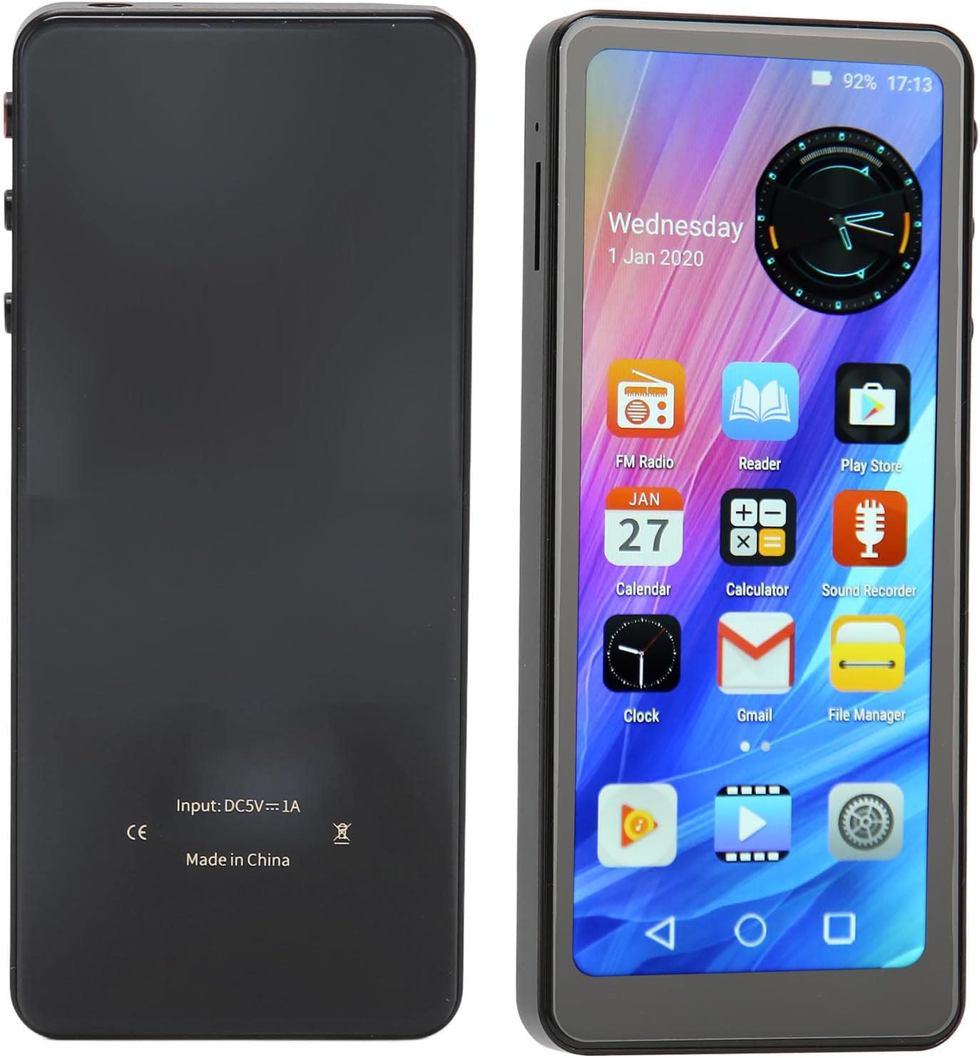 Focket Reproductor MP3 MP4 con Bluetooth y WiFi, Reproductor de Música ...