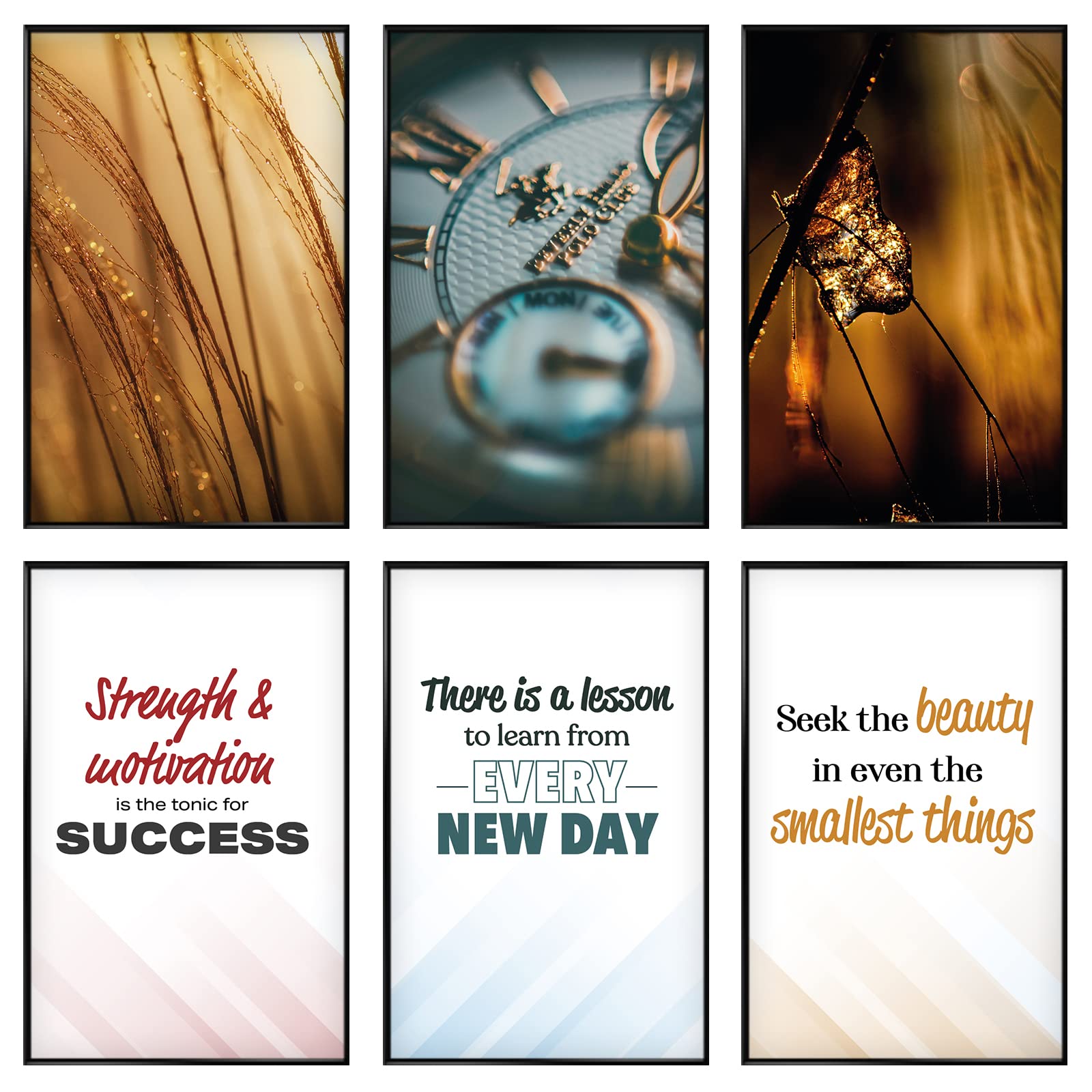 Snapklik.com : Throwback Traits Set Of 6 Unframed Inspirational ...