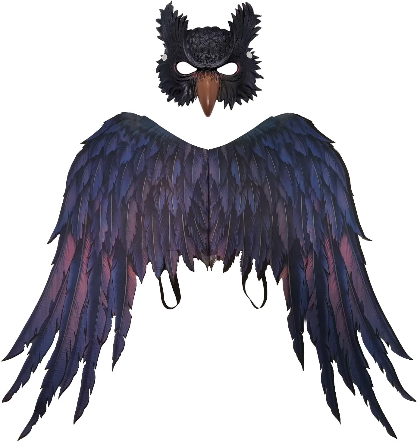 Amazon.com: Mzztino Owl Wings Mask Set Owl Cosplay Costume Props ...