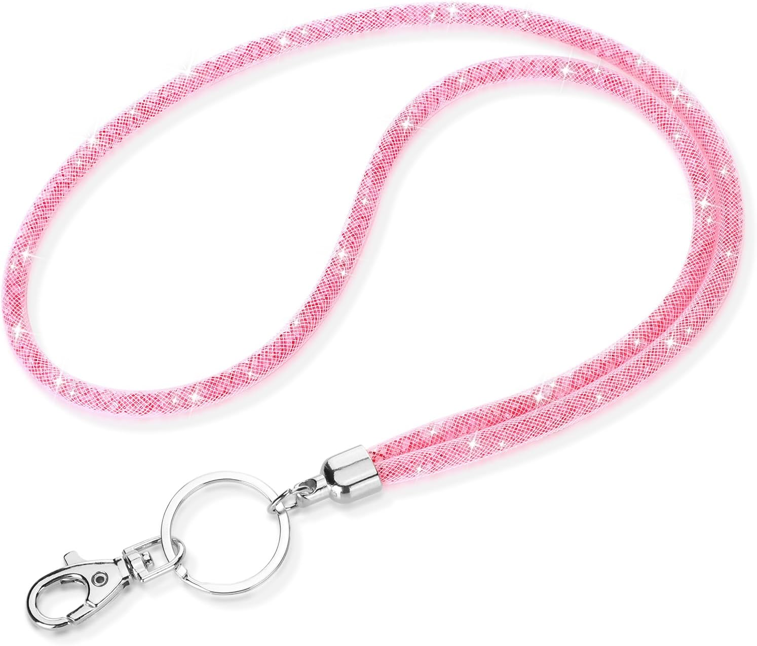 Amazon.com: Soleebee Bling Crystal Lanyard, 31.5'' Office Neck Strap ...