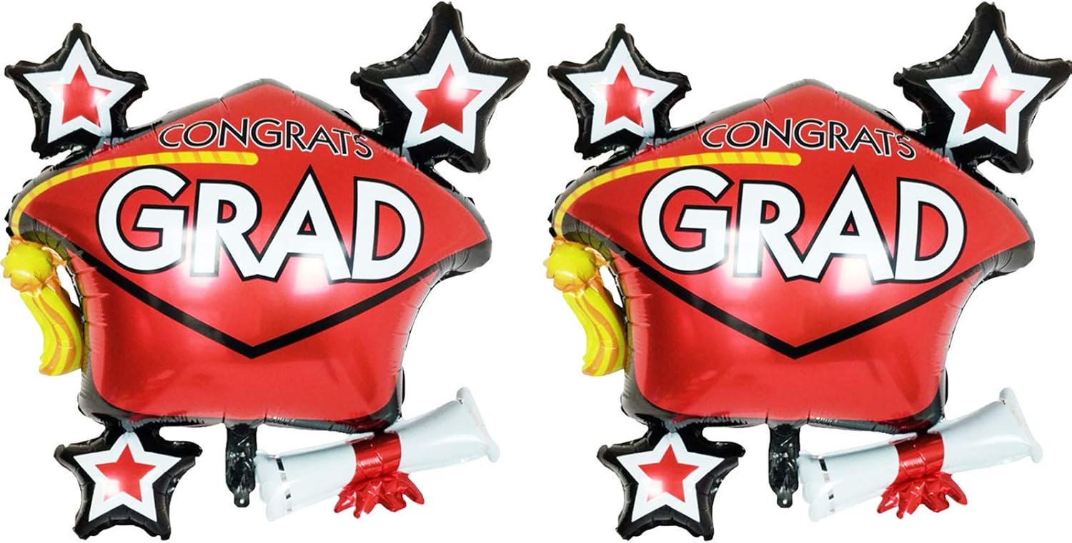 Amazon.com: Wdecorm Graduation Balloons for 2021 Graduation Party Decor ...