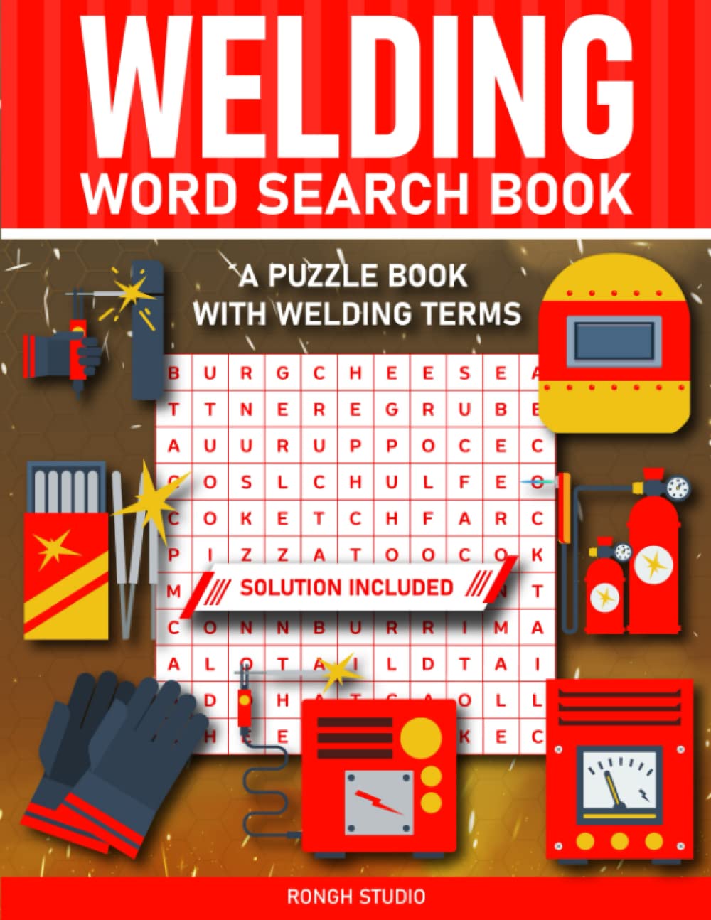 Welding Word Search Book: A Puzzle Book with Welding Terms for Welders ...