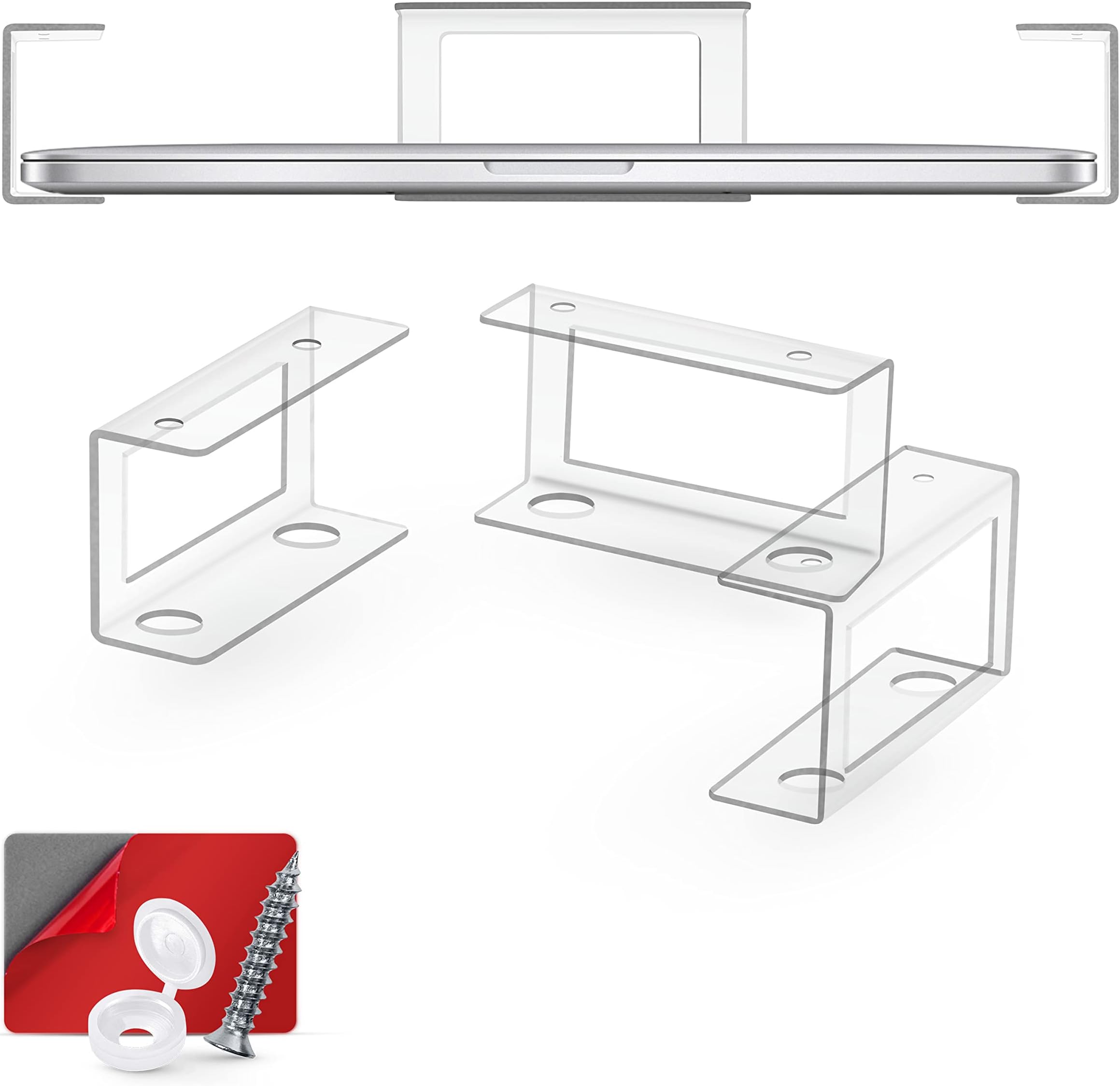 Amazon.com: SIPRDE Wall Mount Laptop Holder - Also Available as an ...