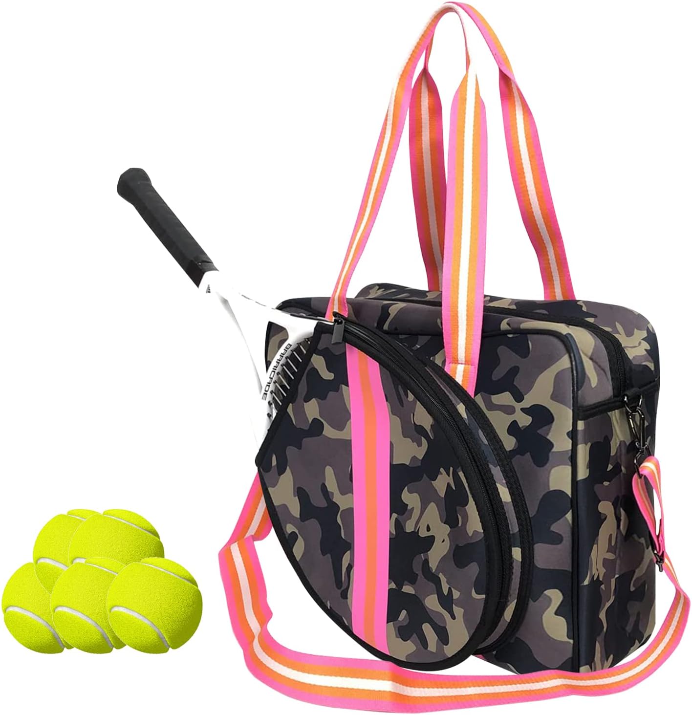 Amazon.com : Doksmeria Tennis Bags for Women, Waterproof Tennis Racket ...