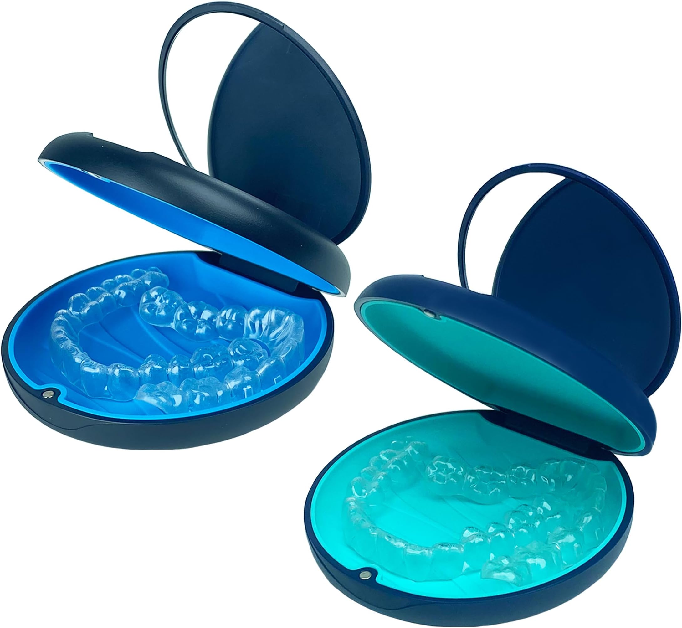 Amazon.com : 2 Pack Aligner Case with Mirror,Mirror Separate Design ...