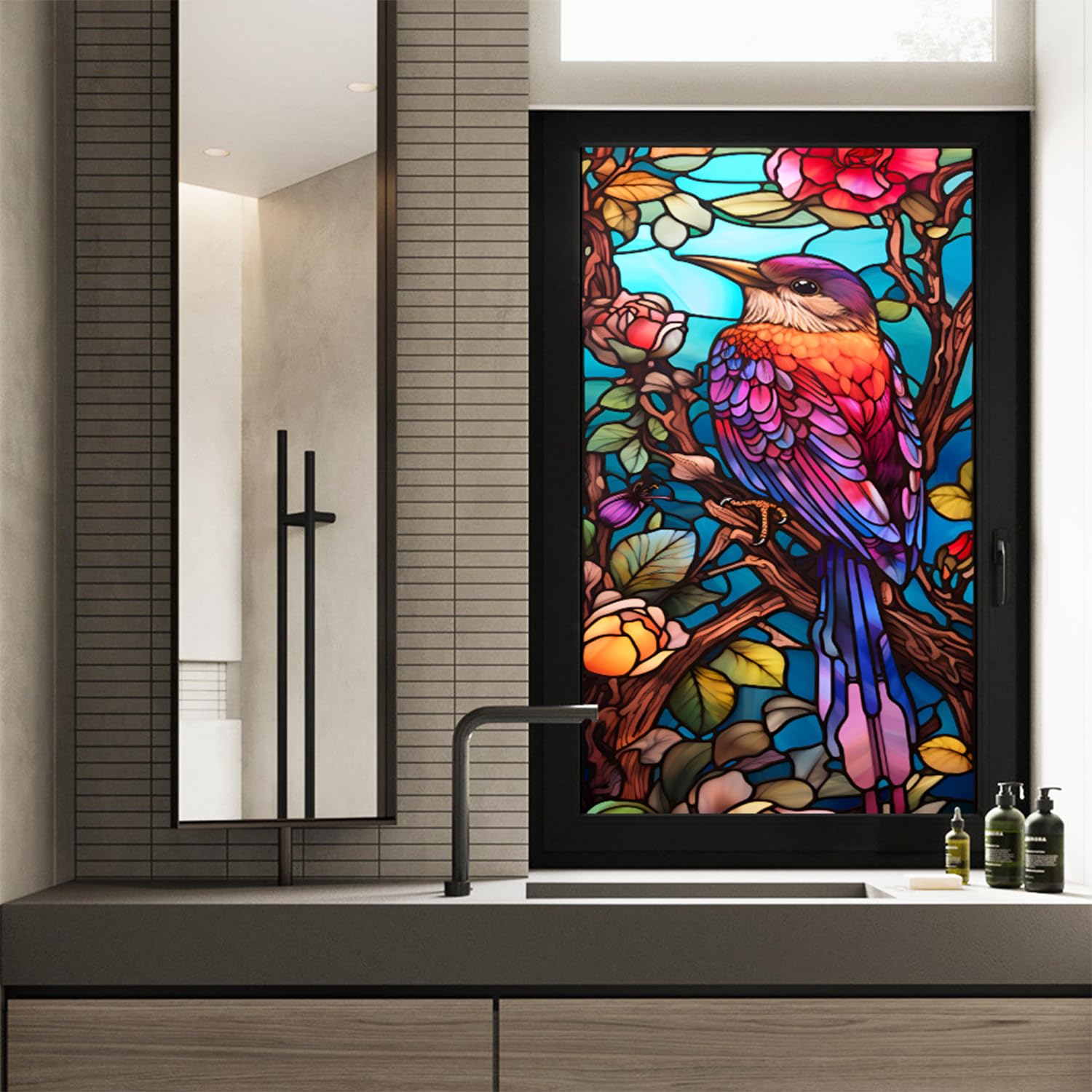 Bathroom Window Stickers 90cmx1M New Style Window Sticker Frosted