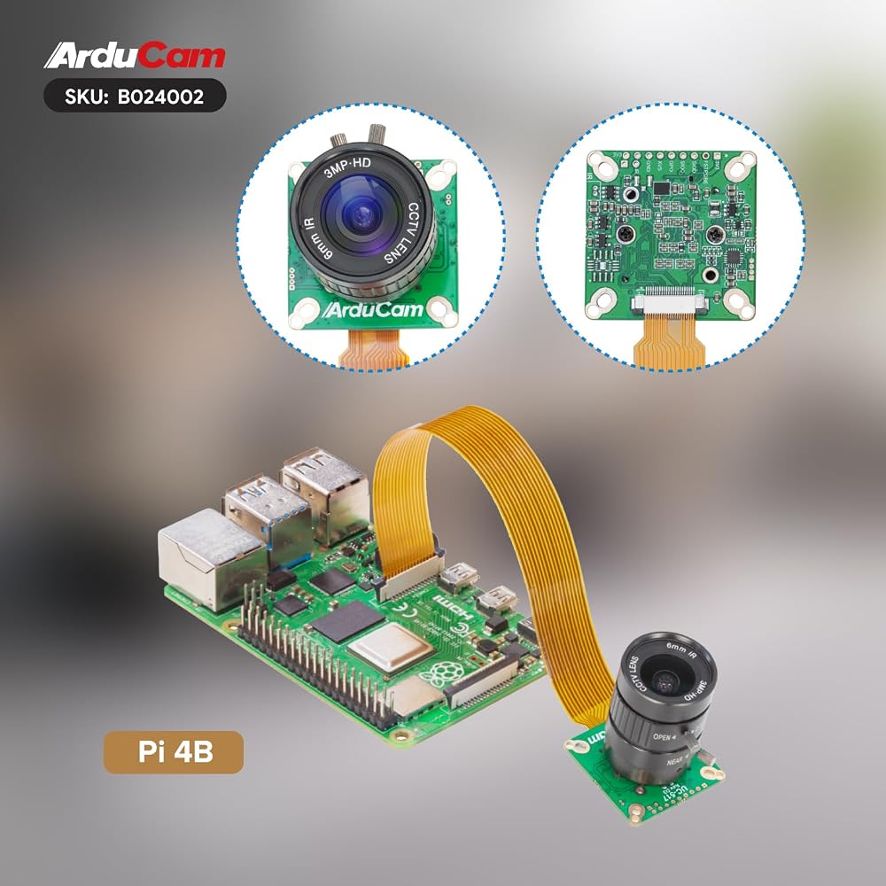 Arducam IMX477 Pi HQ Camera for Raspberry Pi 5, Sri Lanka | Ubuy