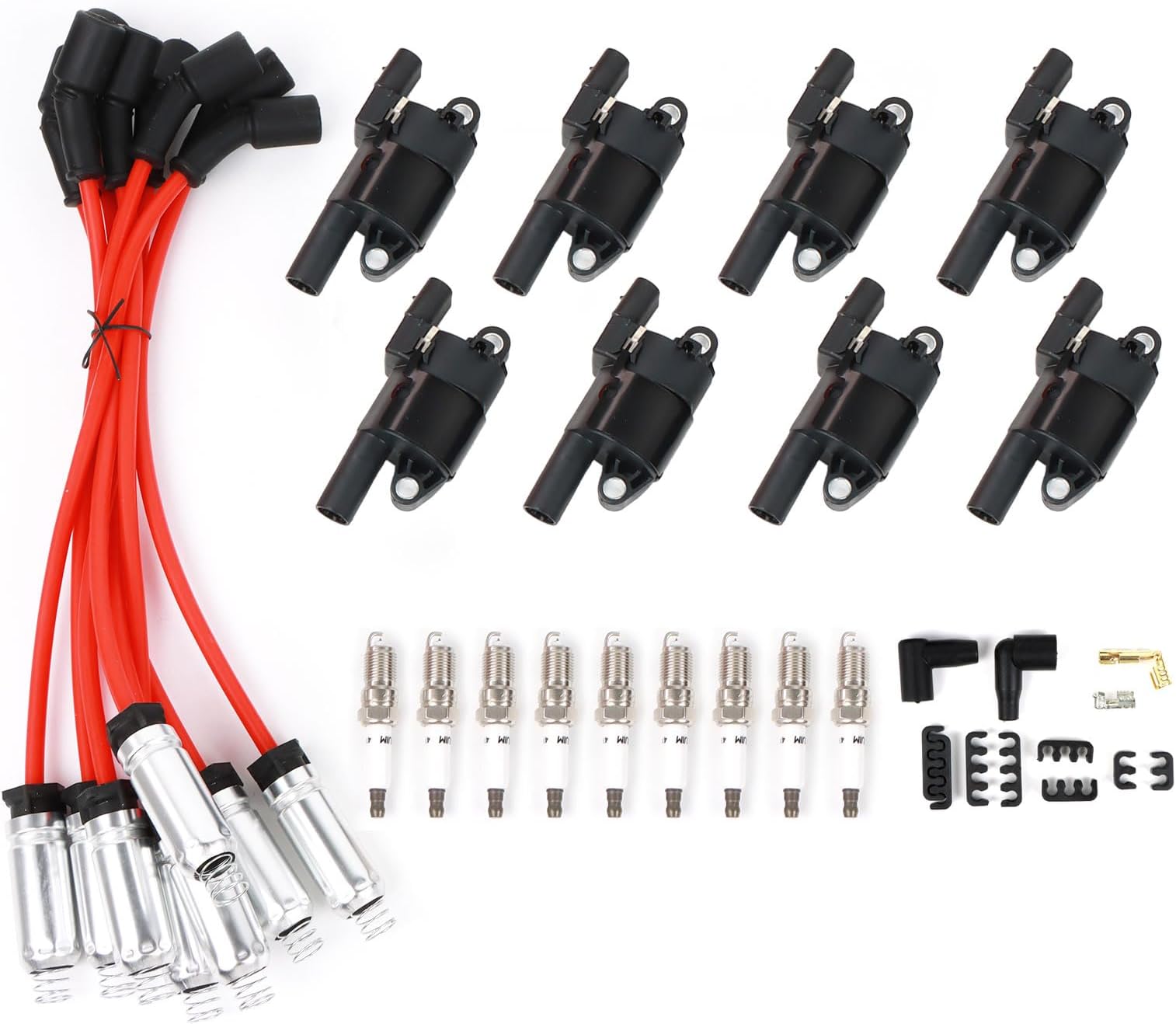 Amazon.com: DEEGOOLY 8PCS UF414 Ignition Coils Pack & Iridium Spark ...