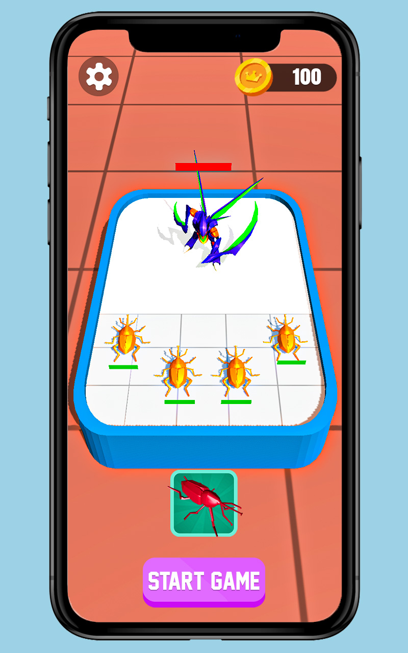 Merge Master Insect Monster: Ant Fusion Fight Merge Battle 3D ...
