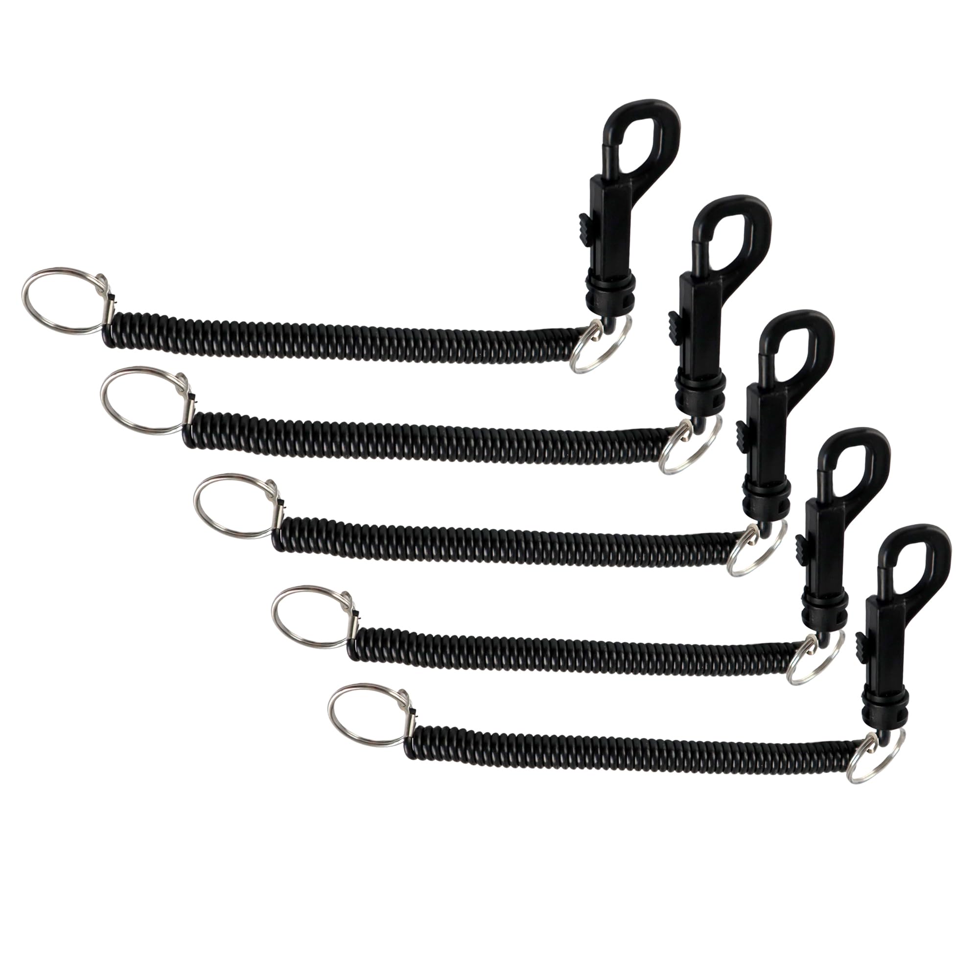 Amazon.com: Specialist ID 5 Pack - Bungee Coil Cords - Elastic Stretchy ...