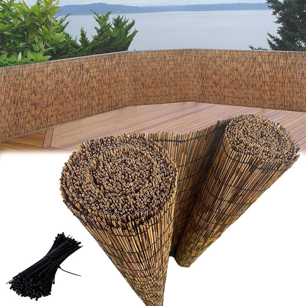Amazon.com : BeNsil Reedhead Bamboo Fencing Roll Decorative Fences 1 ...