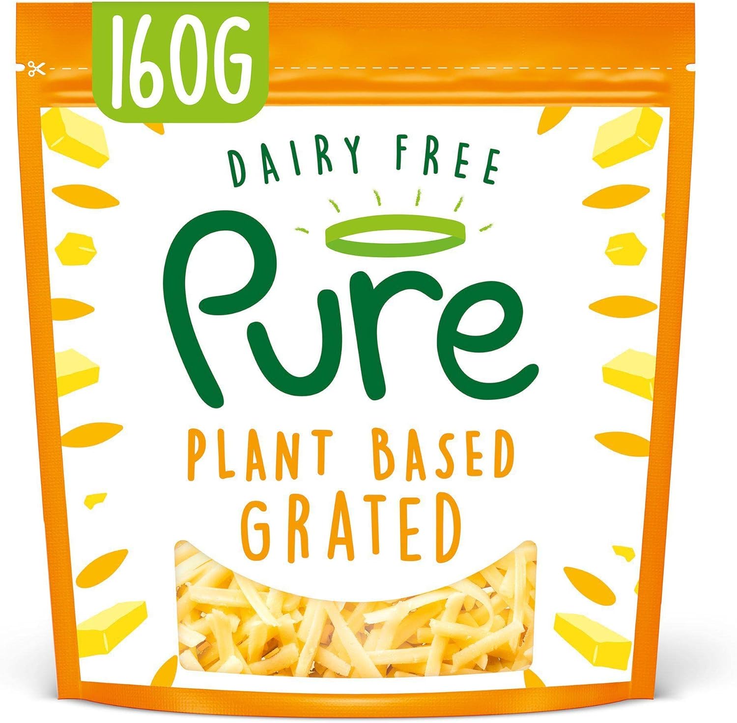 Pure Plant Based Grated 160g : Amazon.co.uk: Grocery