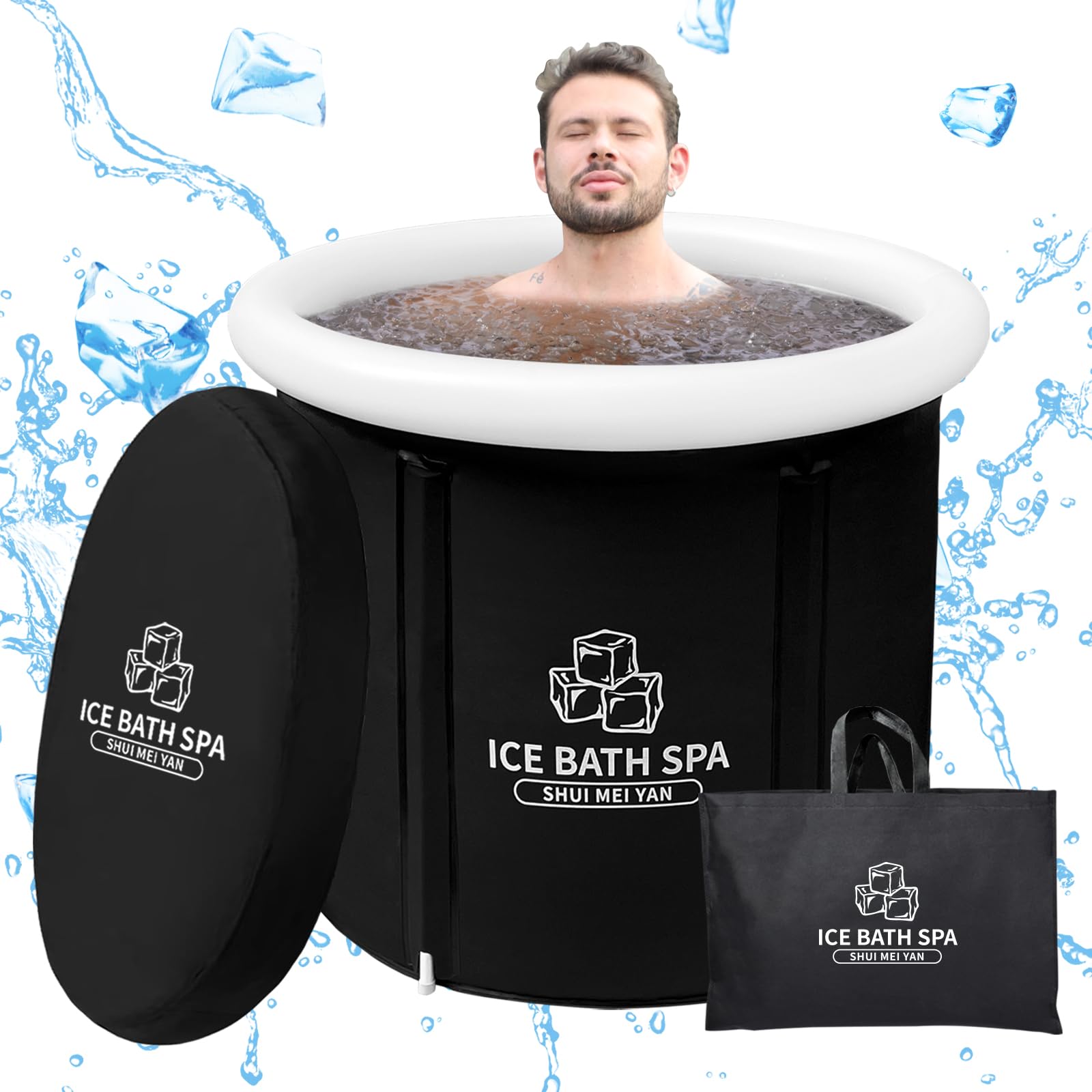 Snapklik.com : SHUIMEIYAN Large Ice Bath Tub For Athletes Outdoor ...