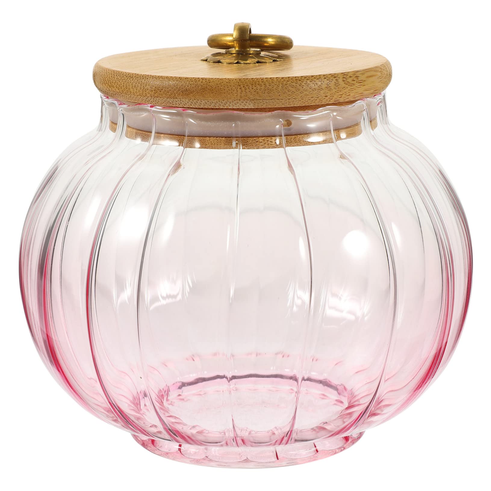 Amazon.com: SHOWERORO Pink Candy Jar Canister Airtight Storage for Tea ...