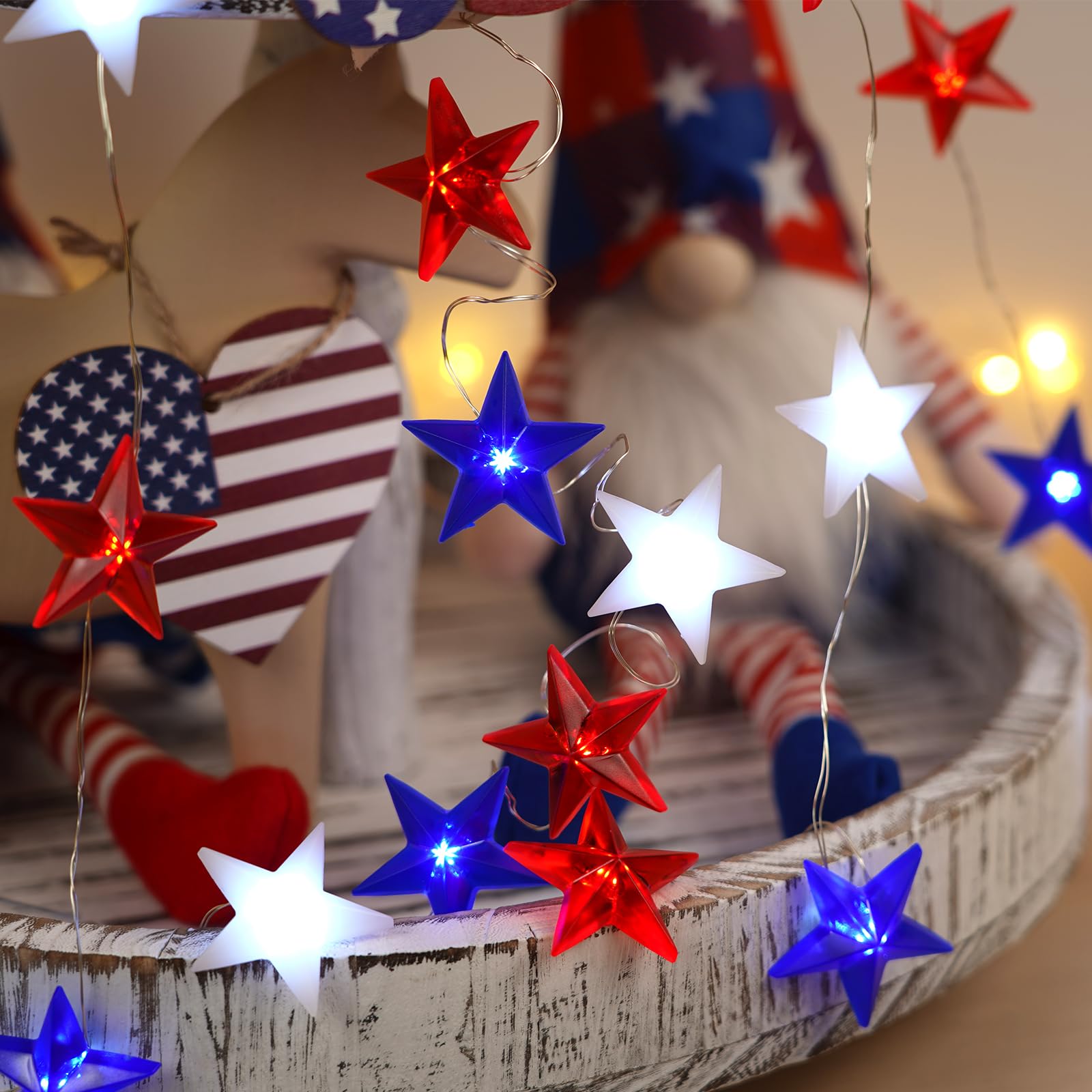White String Lights Dollar Tree NEWNEN LED Table Lamp: 96 Warm White